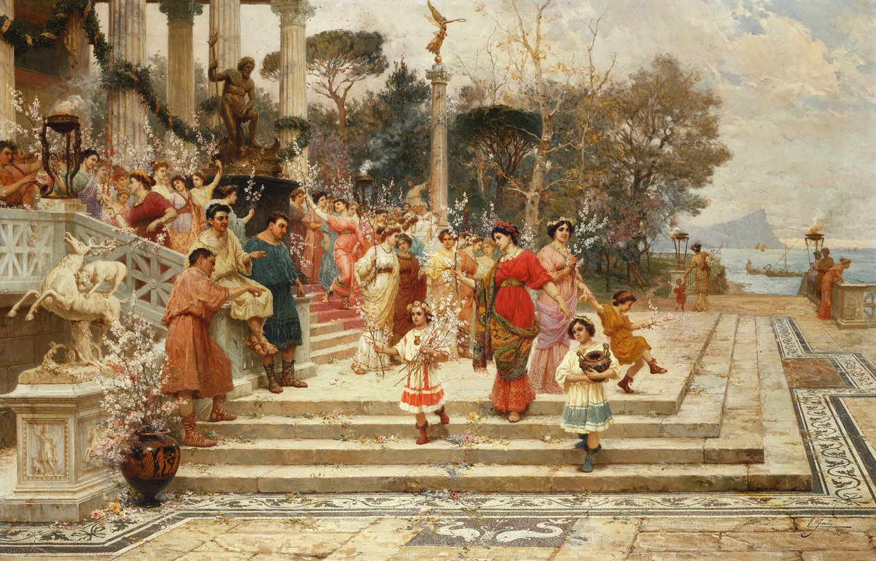 The Feast of Neptune by Ettore Forti: Buy fine art print