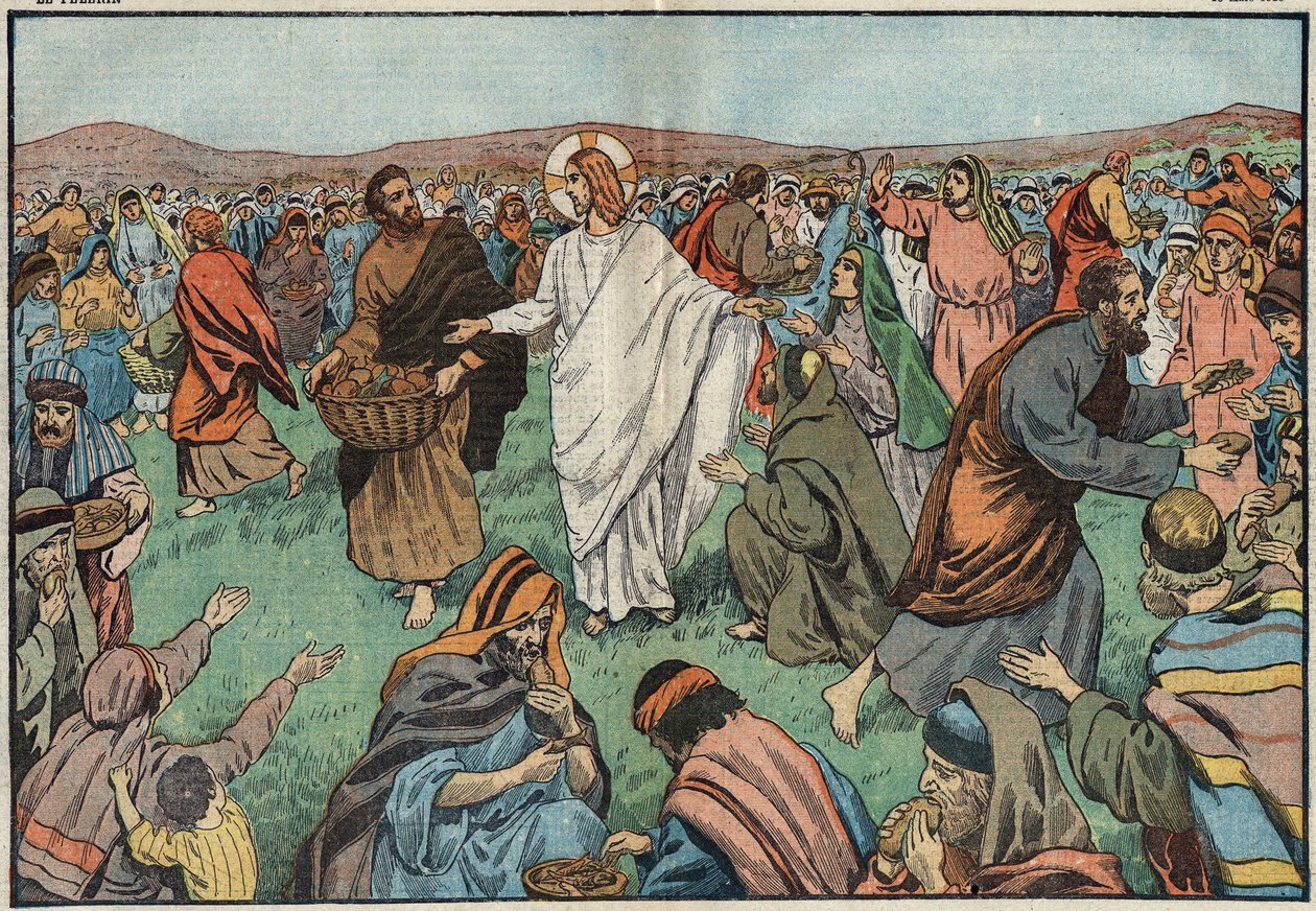 The Multiplication of Loaves: Jesus Christ Satisfies the Population by ...