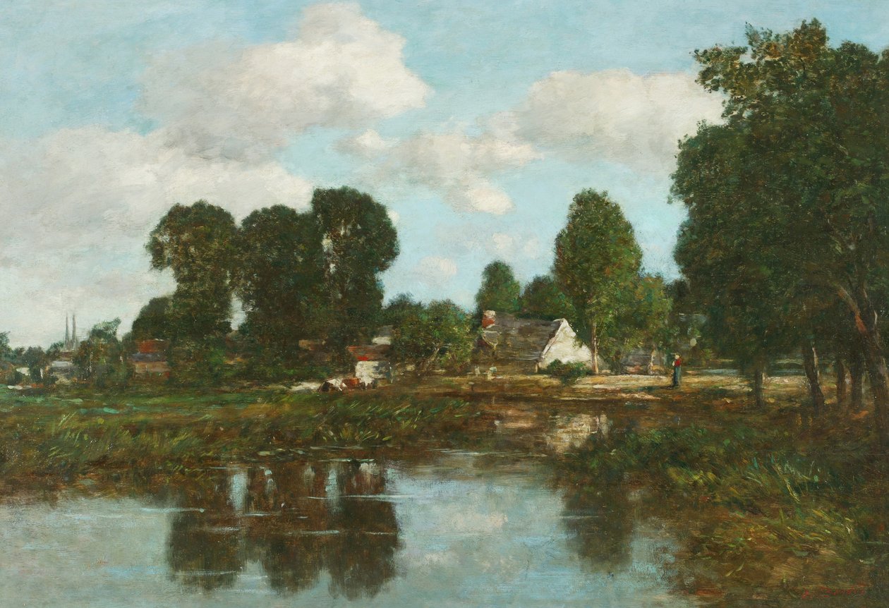 Near Quimper by Eugene Louis Boudin: Buy fine art print