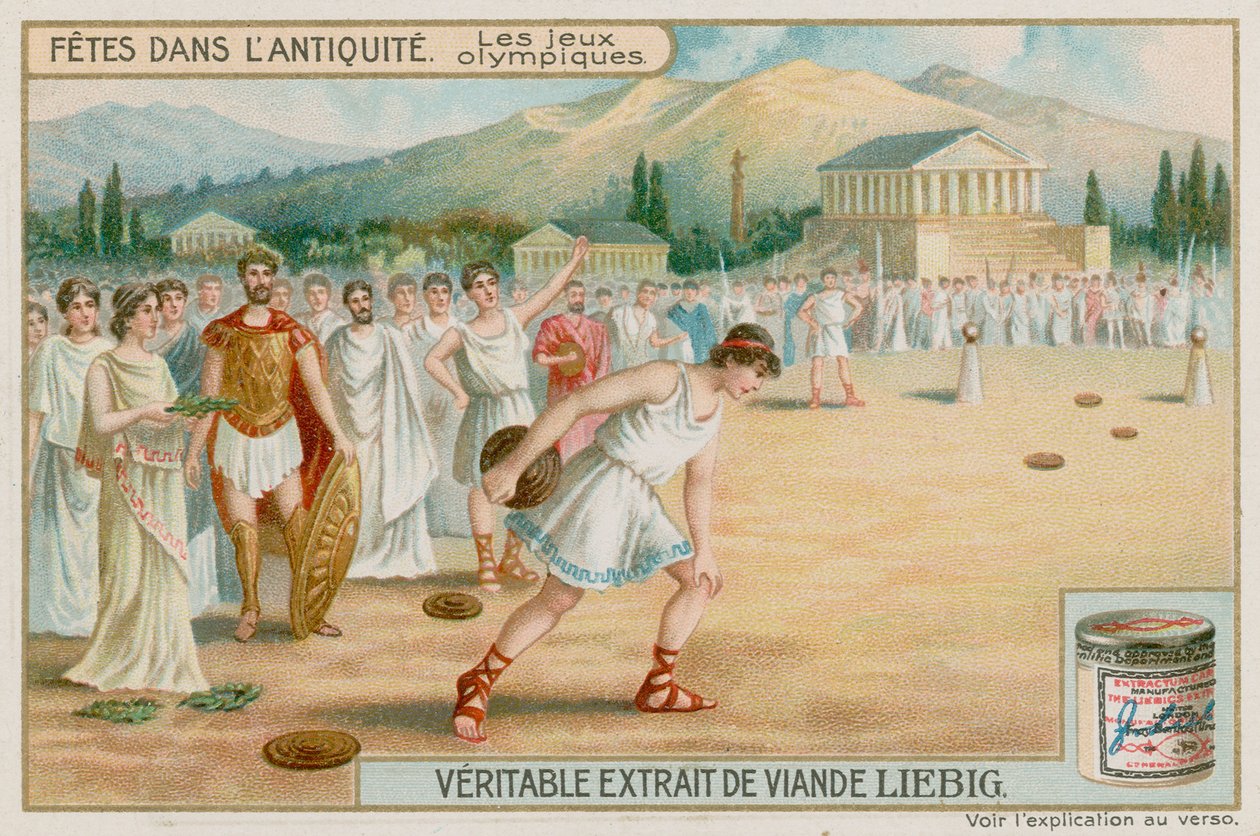 The Olympic Games in Ancient Greece by European School