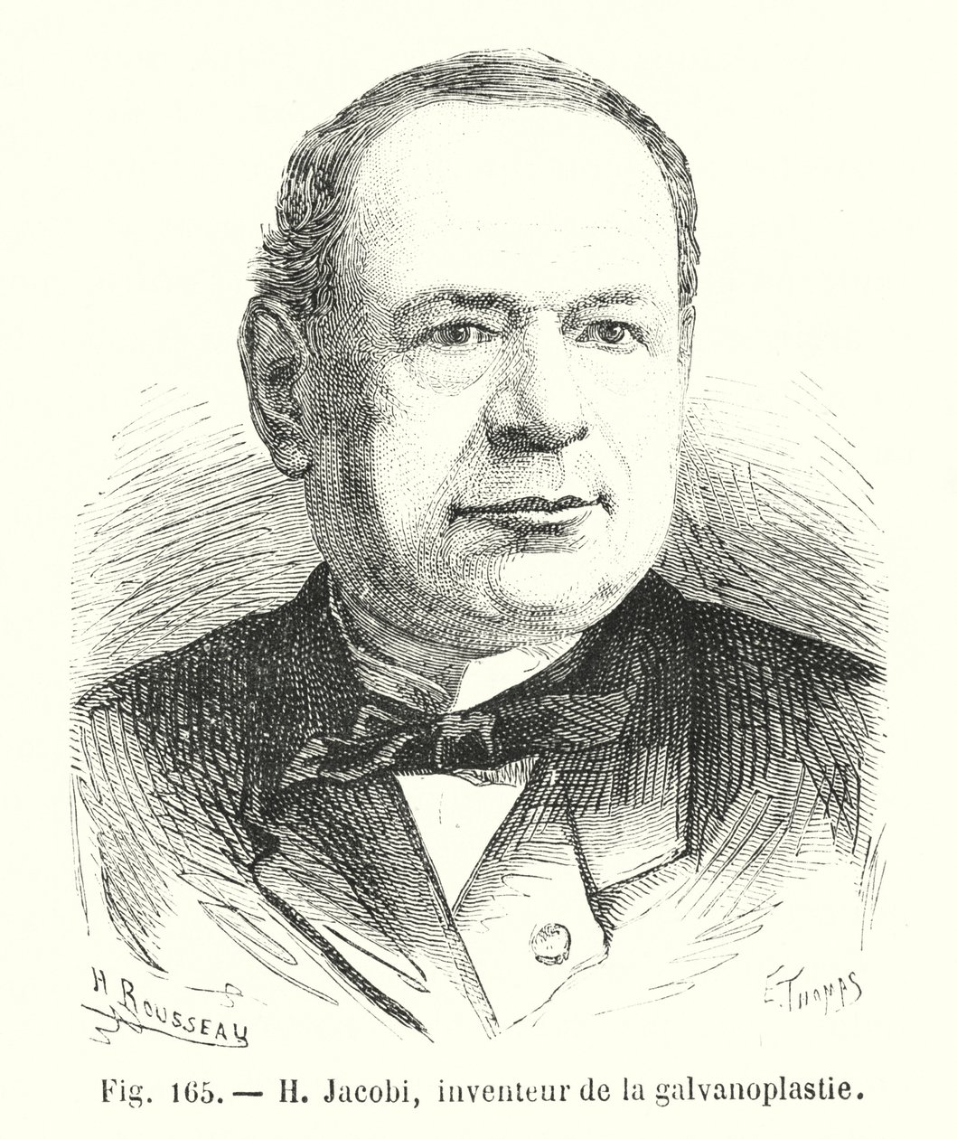 H Jacobi, inventor of galvanoplasty by European School