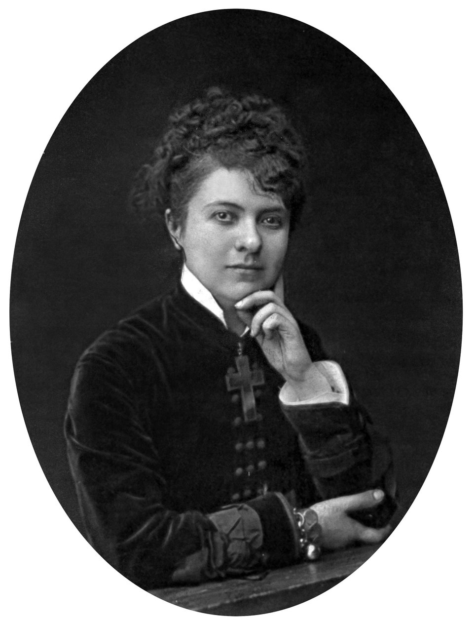 Marie Dumas, French Actress by Ferdinand Mulnier