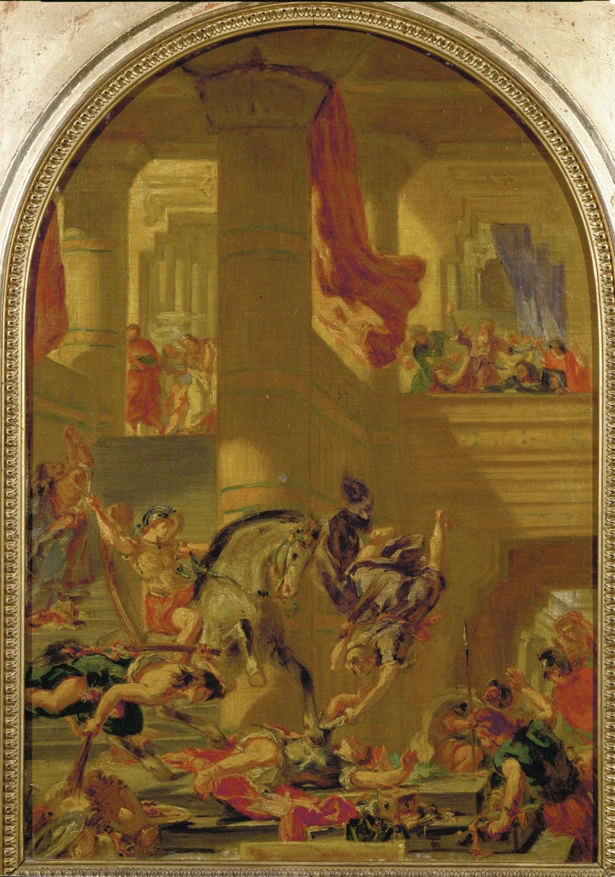 Heliodoros Expelled from the Temple, After Trying to Confiscate the ...