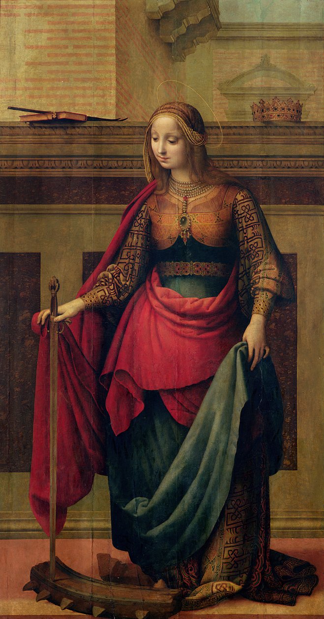 St. Catherine of Alexandria by Fernando Yanez de Almedina