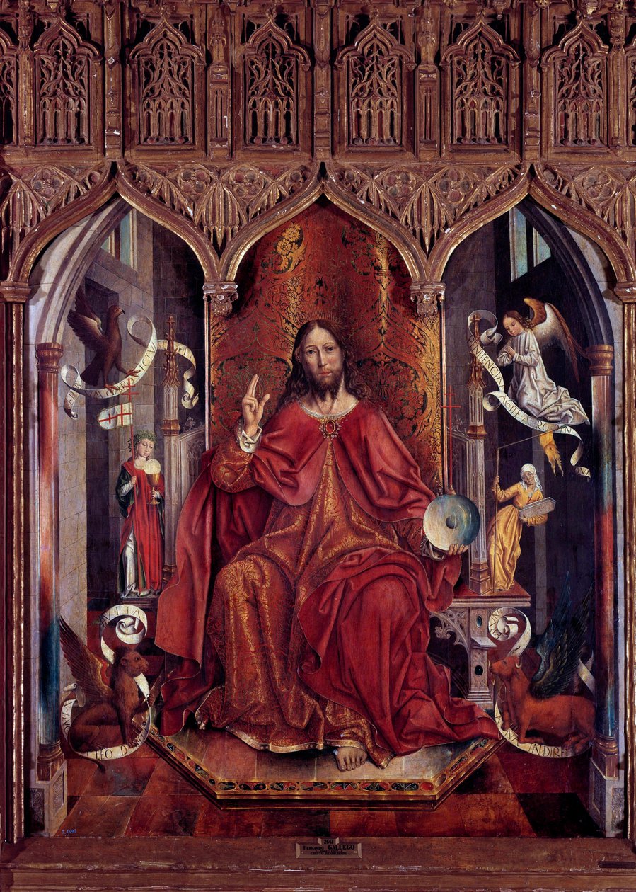Christ on the Cross by Fernando Gallego: Buy fine art prints