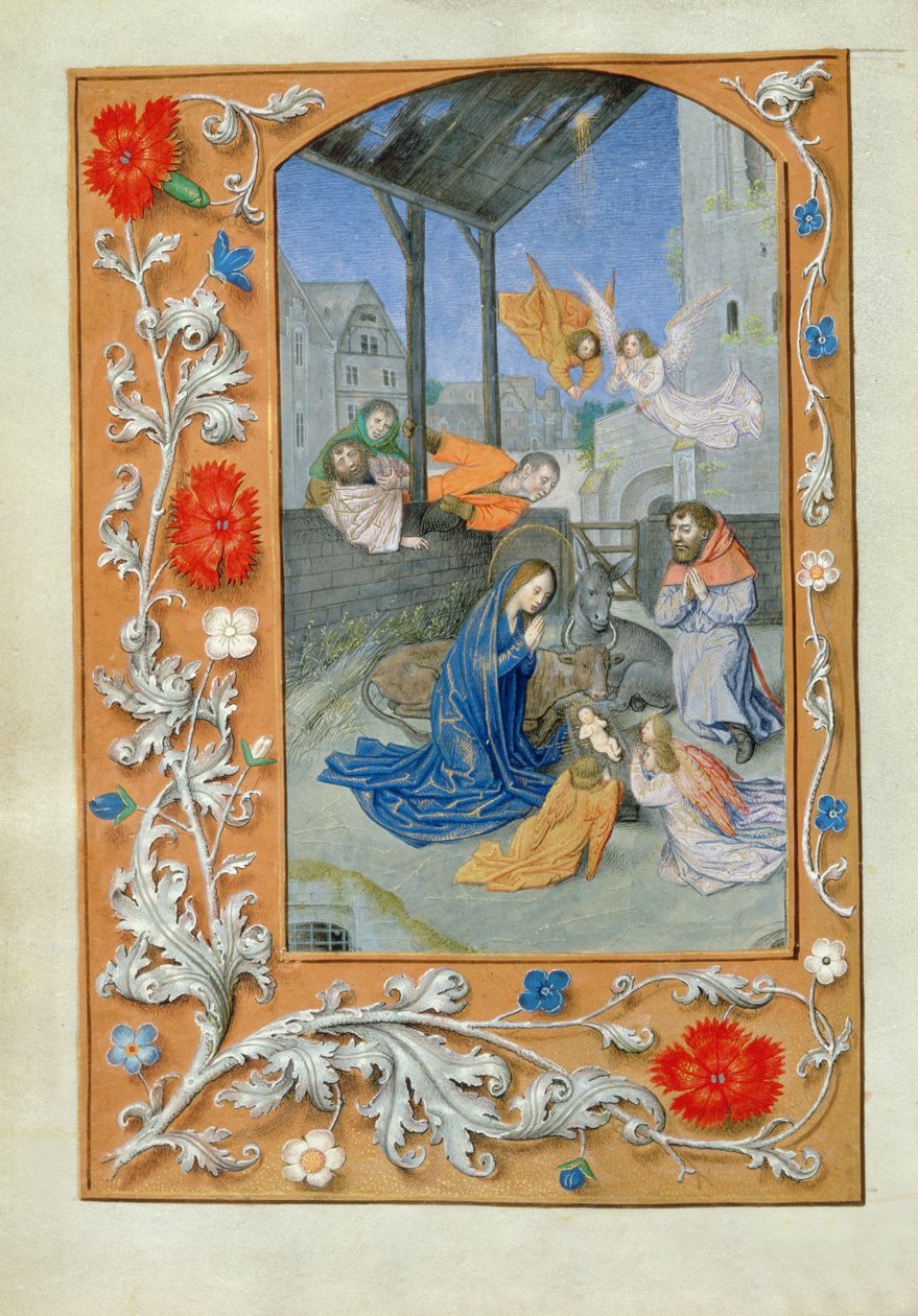 The Nativity, c.1480 by Flemish School: Buy fine art print