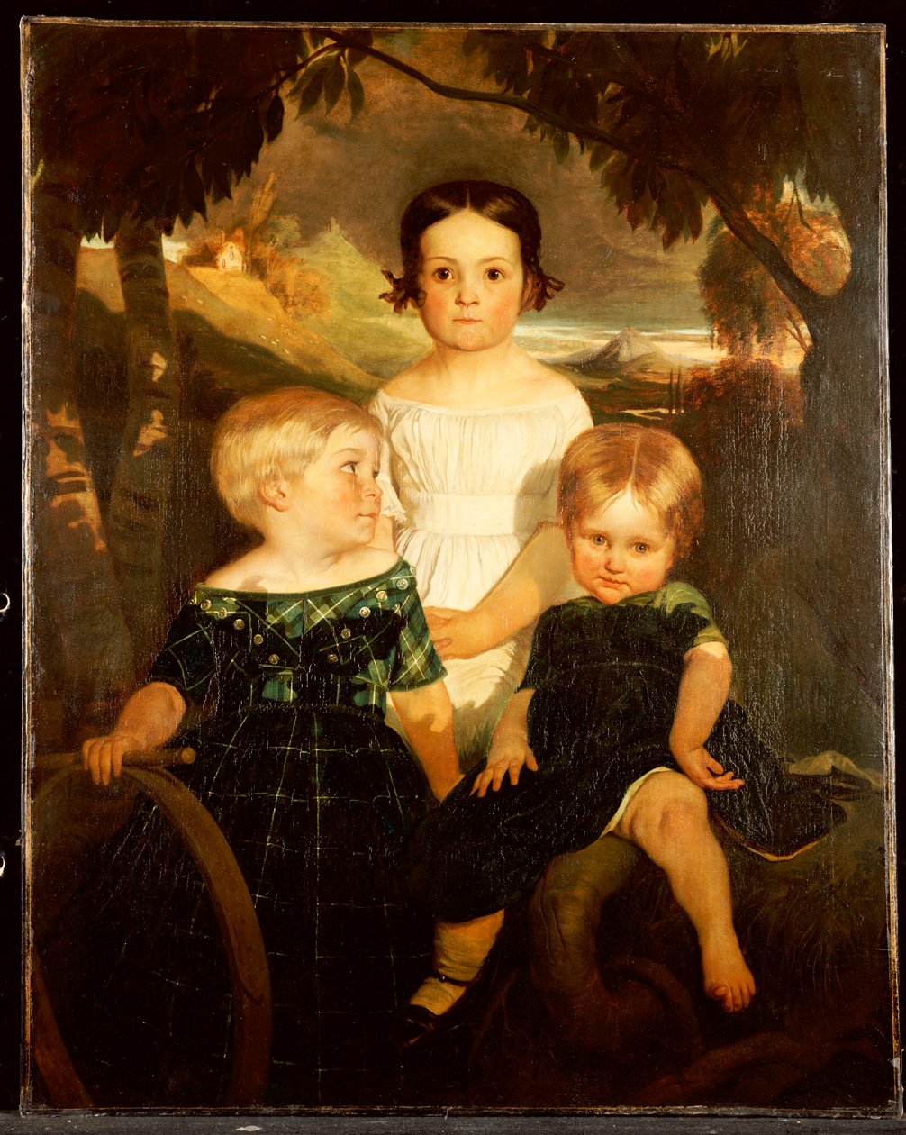The Bromley Children by Ford Madox Brown: Fine art print