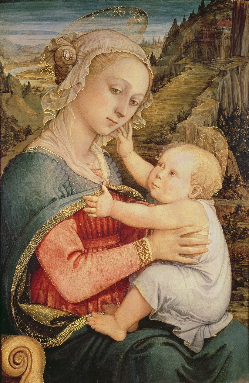 Virgin and Child by Fra Filippo Lippi: Buy fine art print
