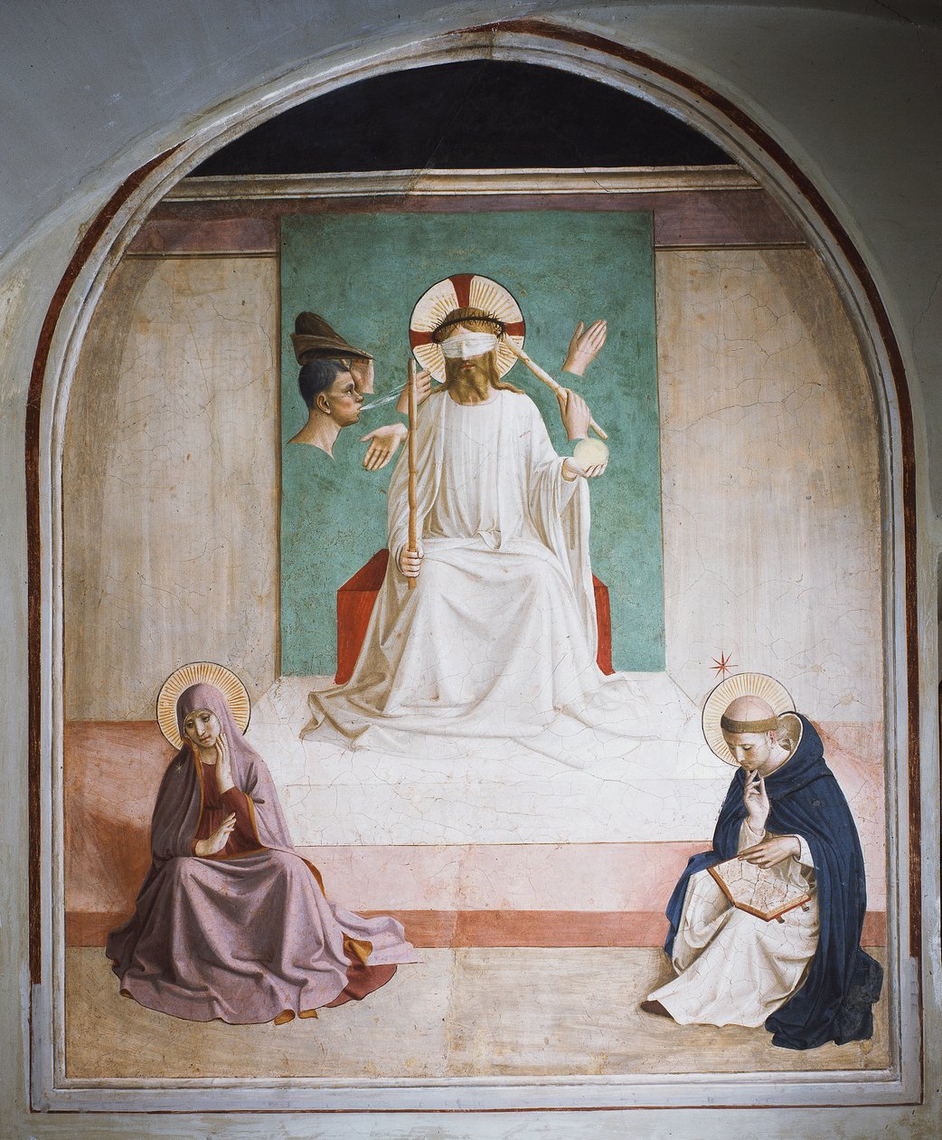 The Mocking of Christ with Mary and St Dominic