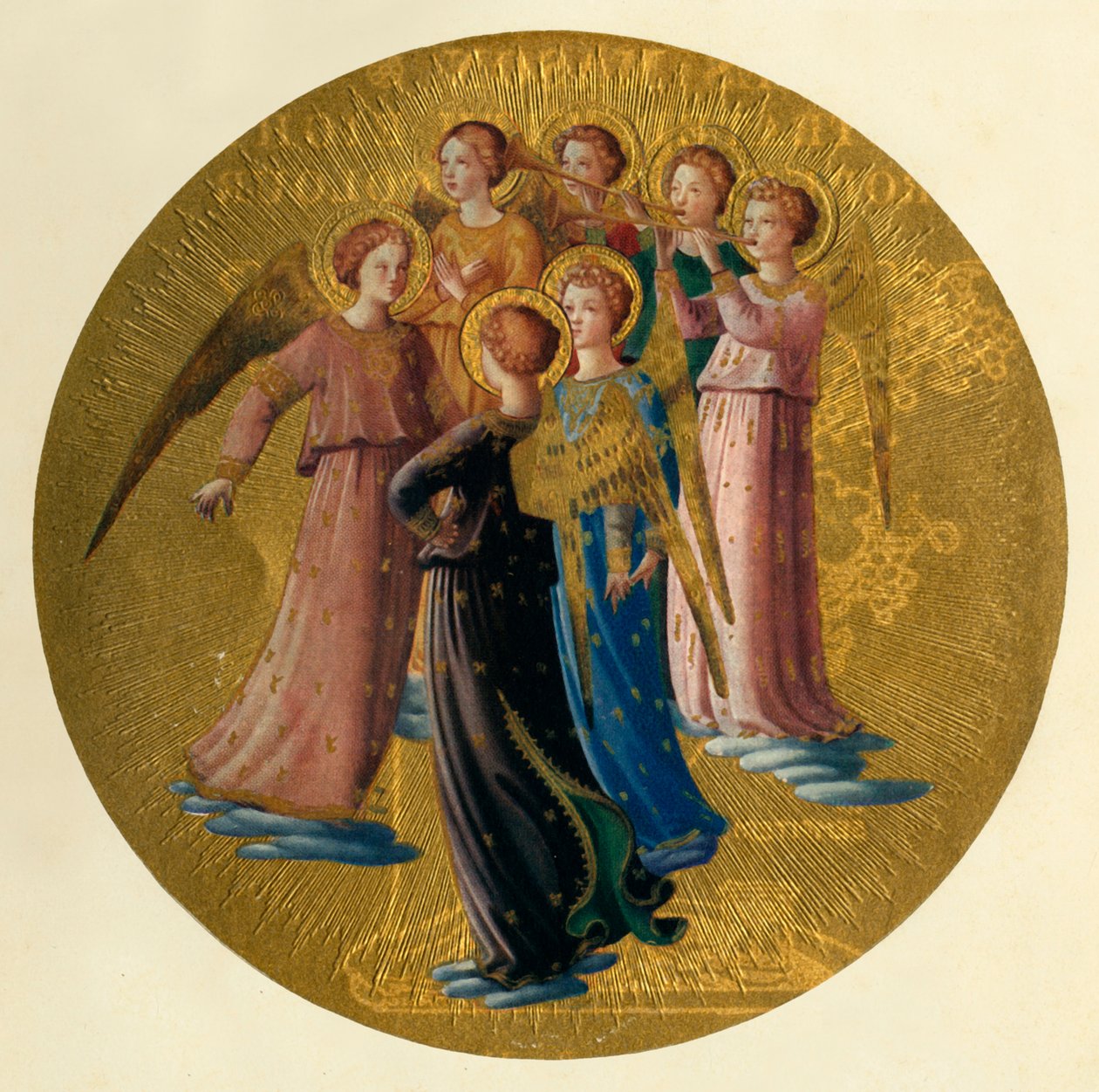A Group of Angels by Fra Angelico: Buy fine art print