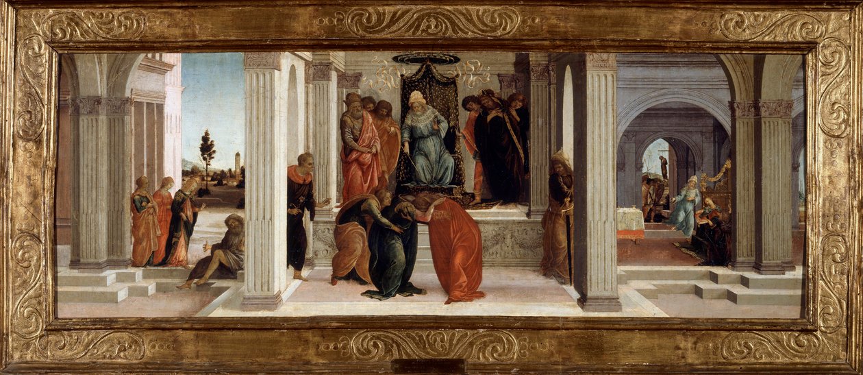 Three Scenes from Esther's Story: Mardochee Lamenting, Esther's ...