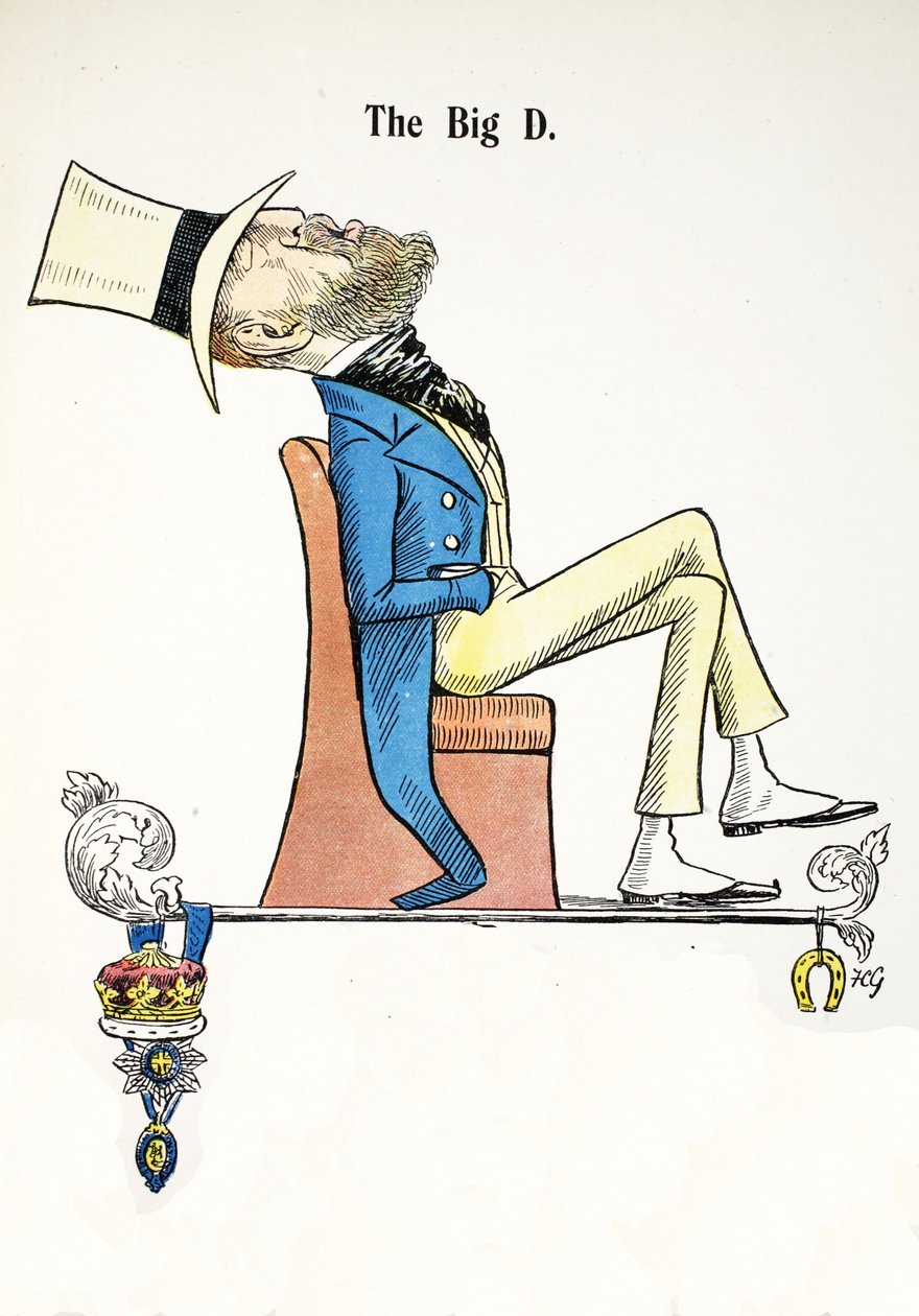 The Big D, Illustration from The Struwwelpeter Alphabet