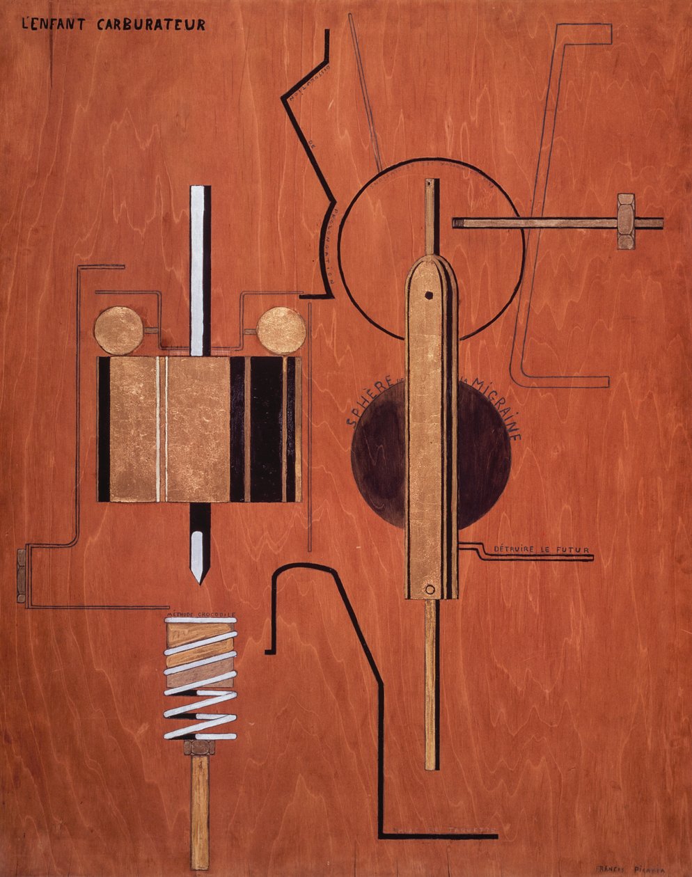 Child Carburetor (L'Enfant carburateur) by Francis Picabia