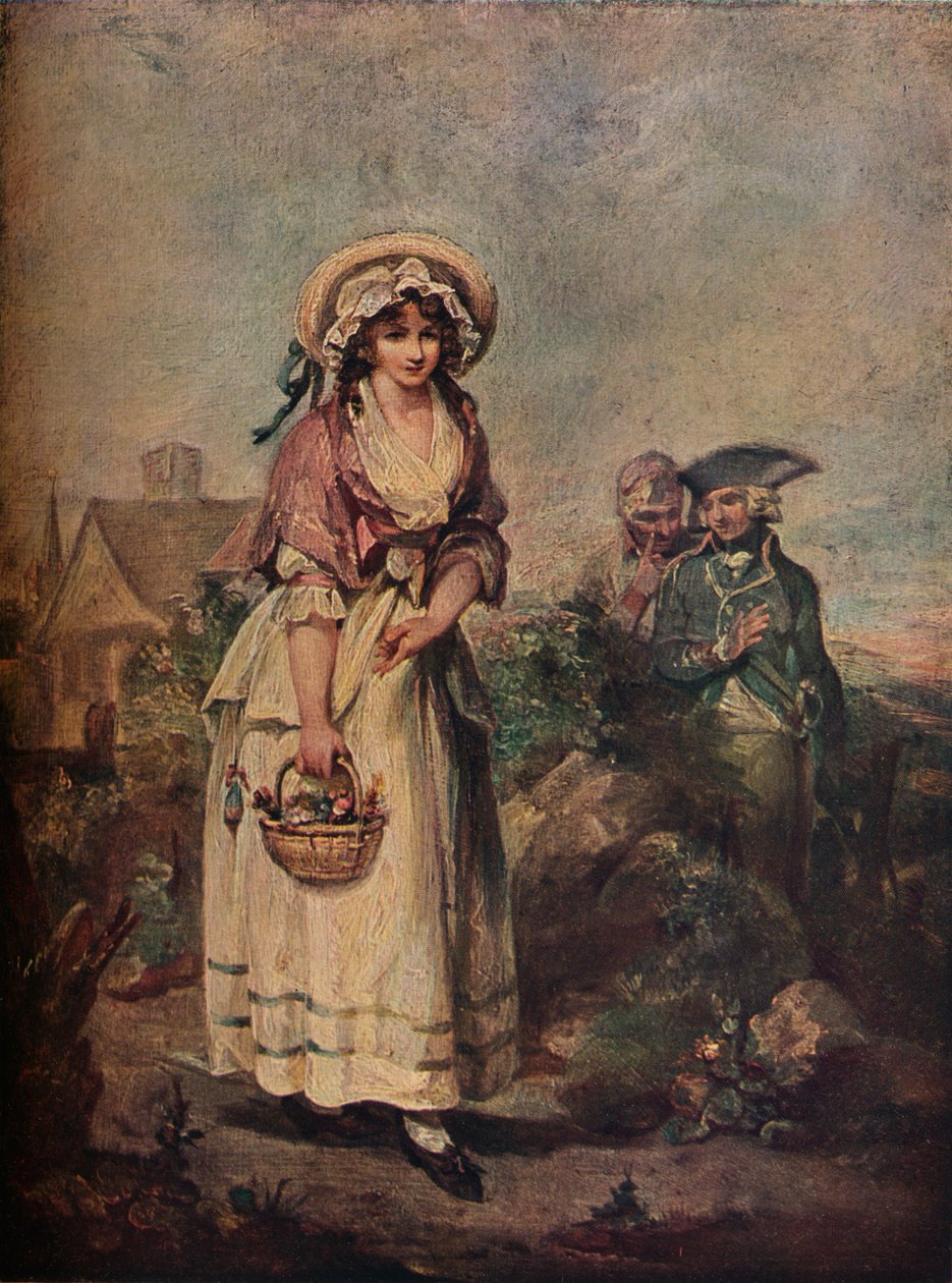 The Sailor's Lass, c18th century by Francis Wheatley