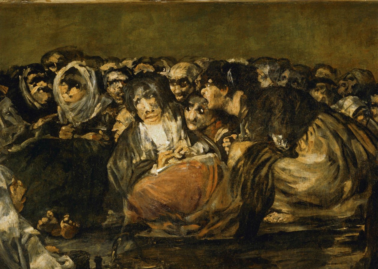 Witches' Sabbath by Francisco Jose de Goya y Lucientes