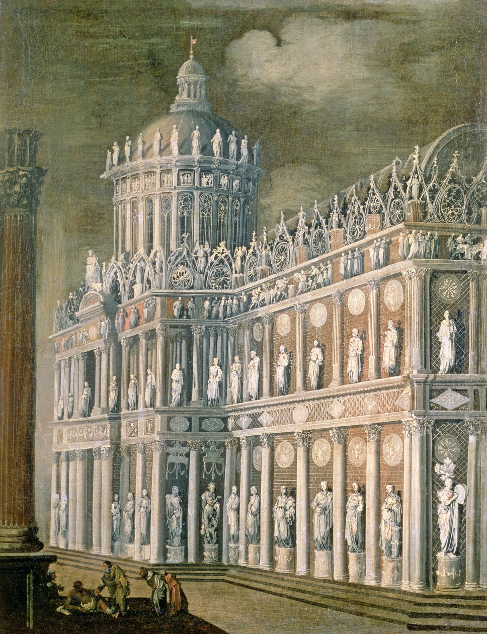 Architectural Fantasy Depicting the Healing of the Paralysed, 1622