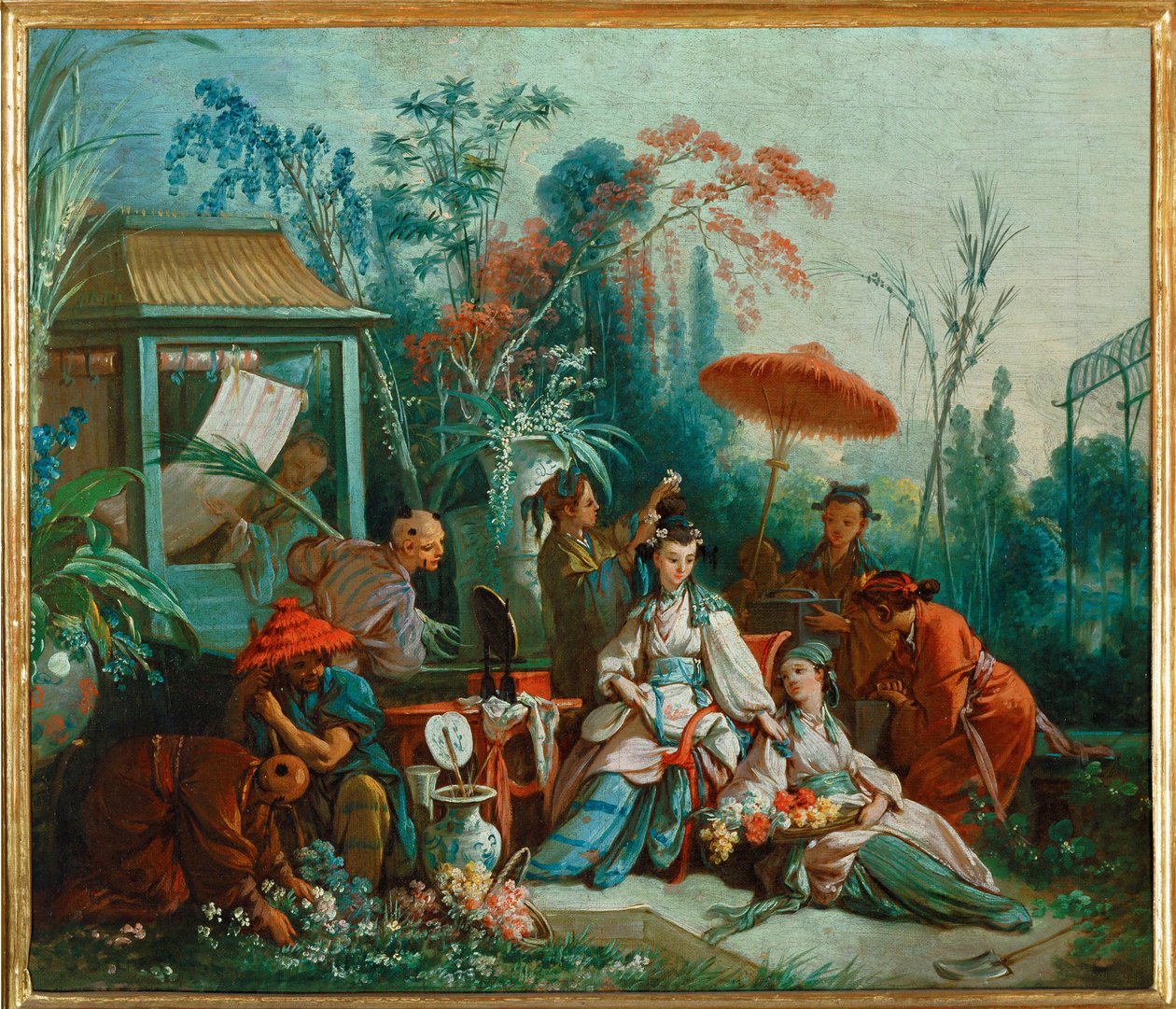 The Chinese Garden by Francois Boucher: Buy fine art prints