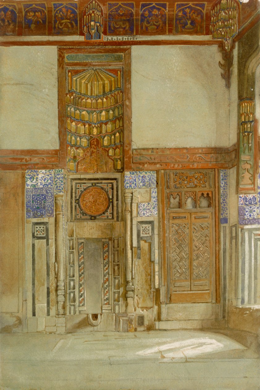 Interior of the House of the Mufti Sheikh El Mahadi, Cairo