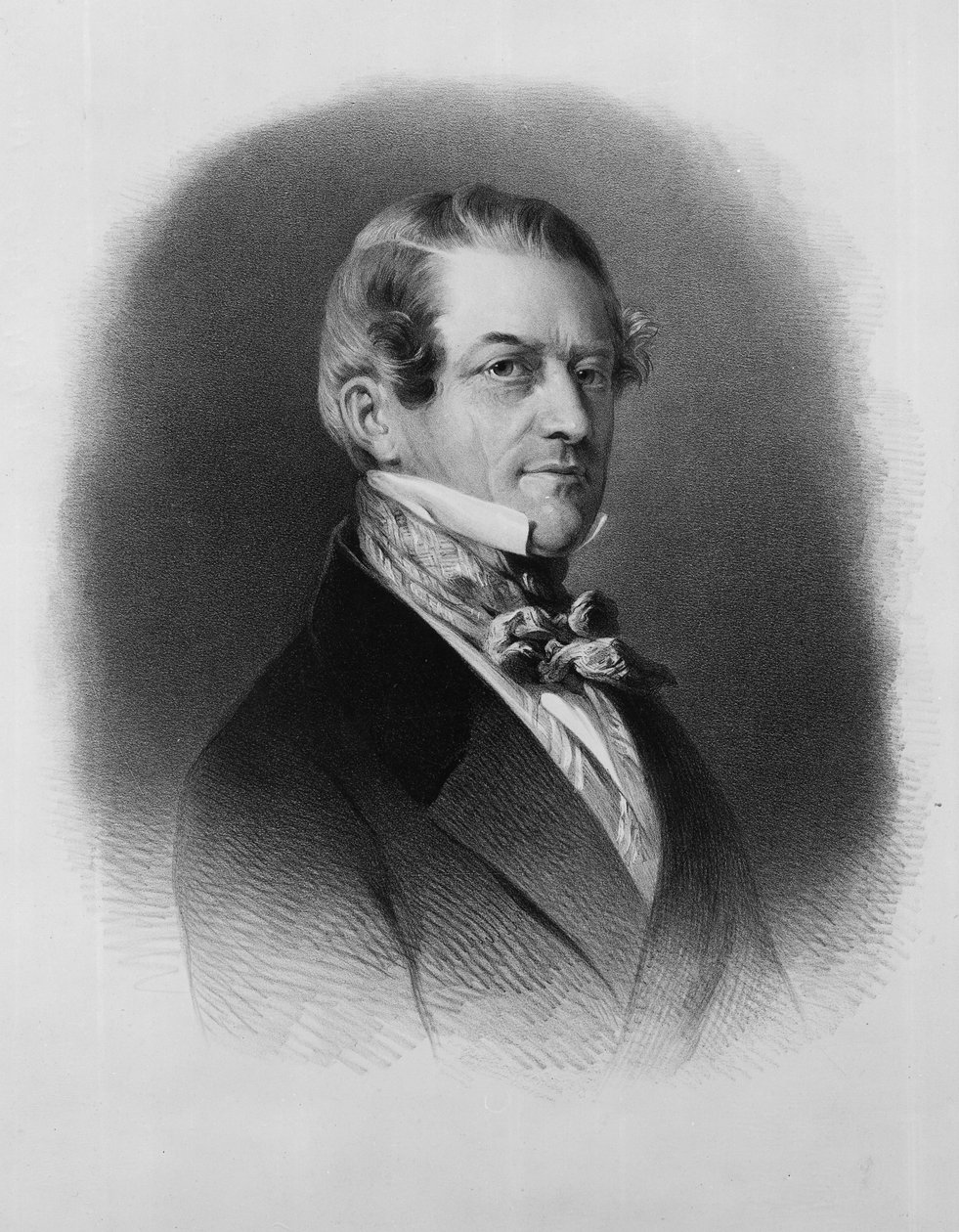 Christian Friedrich, Baron Stockmar, engraved by Thomas Fairland