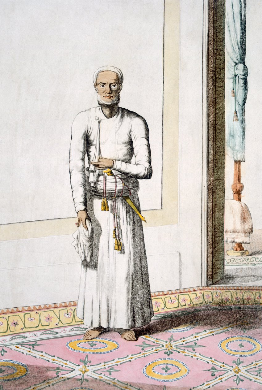 Head Servant, from 'The Hindus, or the Description of their Manners ...