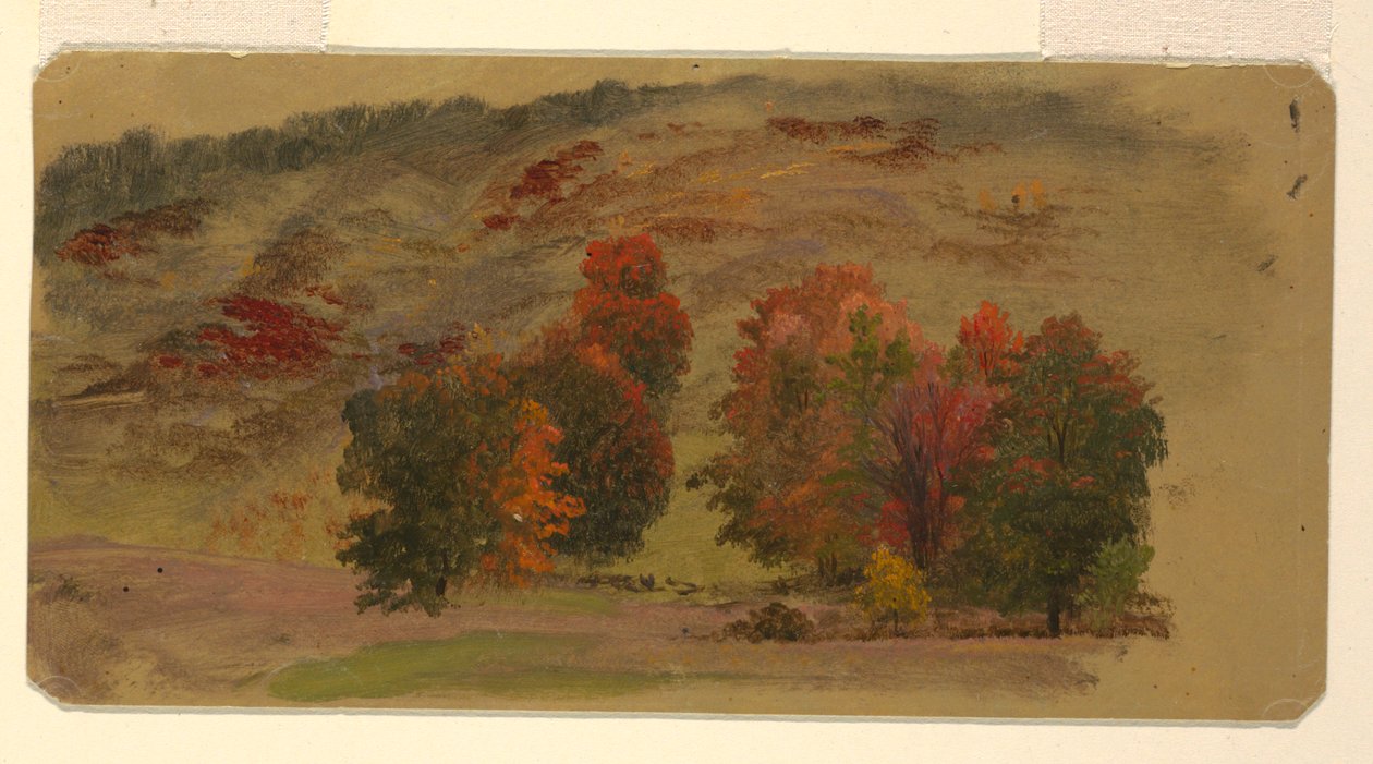 Autumn Landscape by Frederic Edwin Church: Fine art print