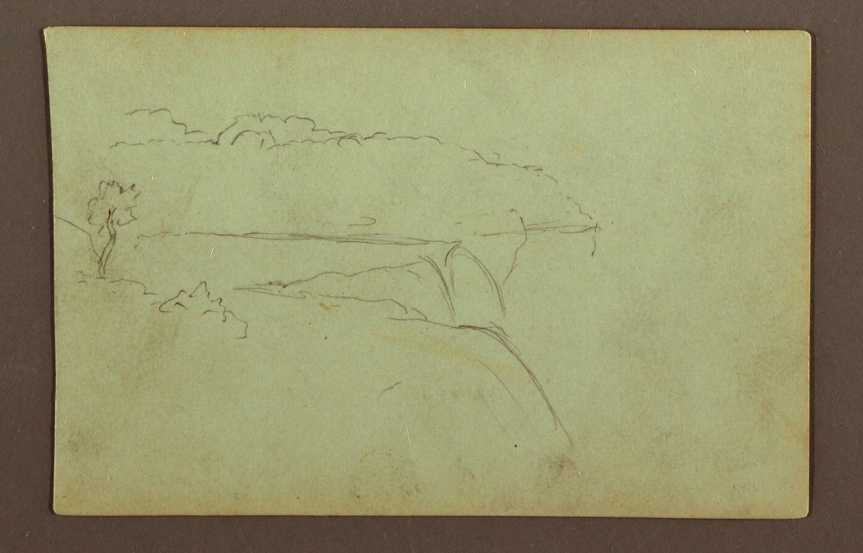 American Falls Under a Cloudy Sky, Niagara River, possibly 1856