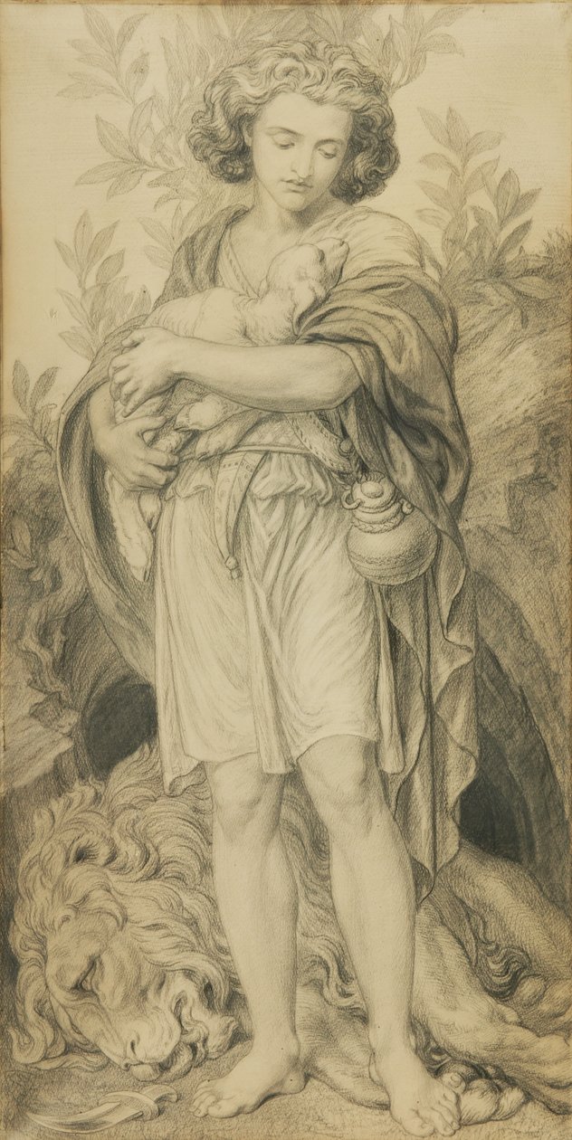 Sisterly Help by Frederic James Shields: Fine art print