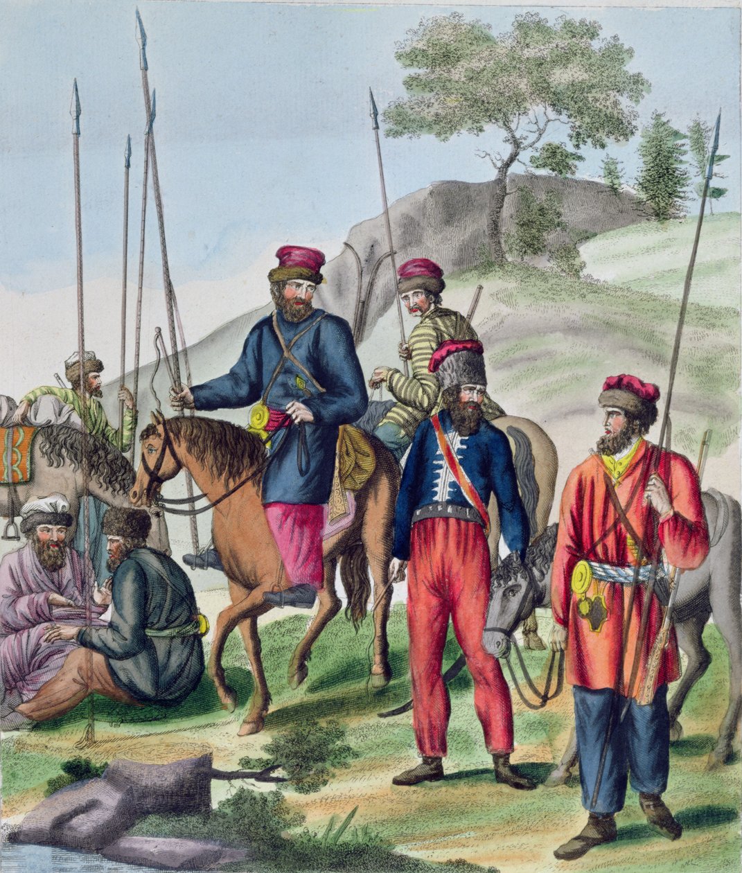 Russian Military Cossack