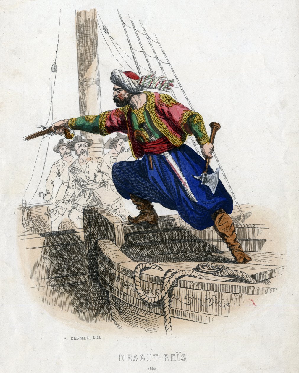 Dragut, 'Pirate' of the Ottoman Empire by French School