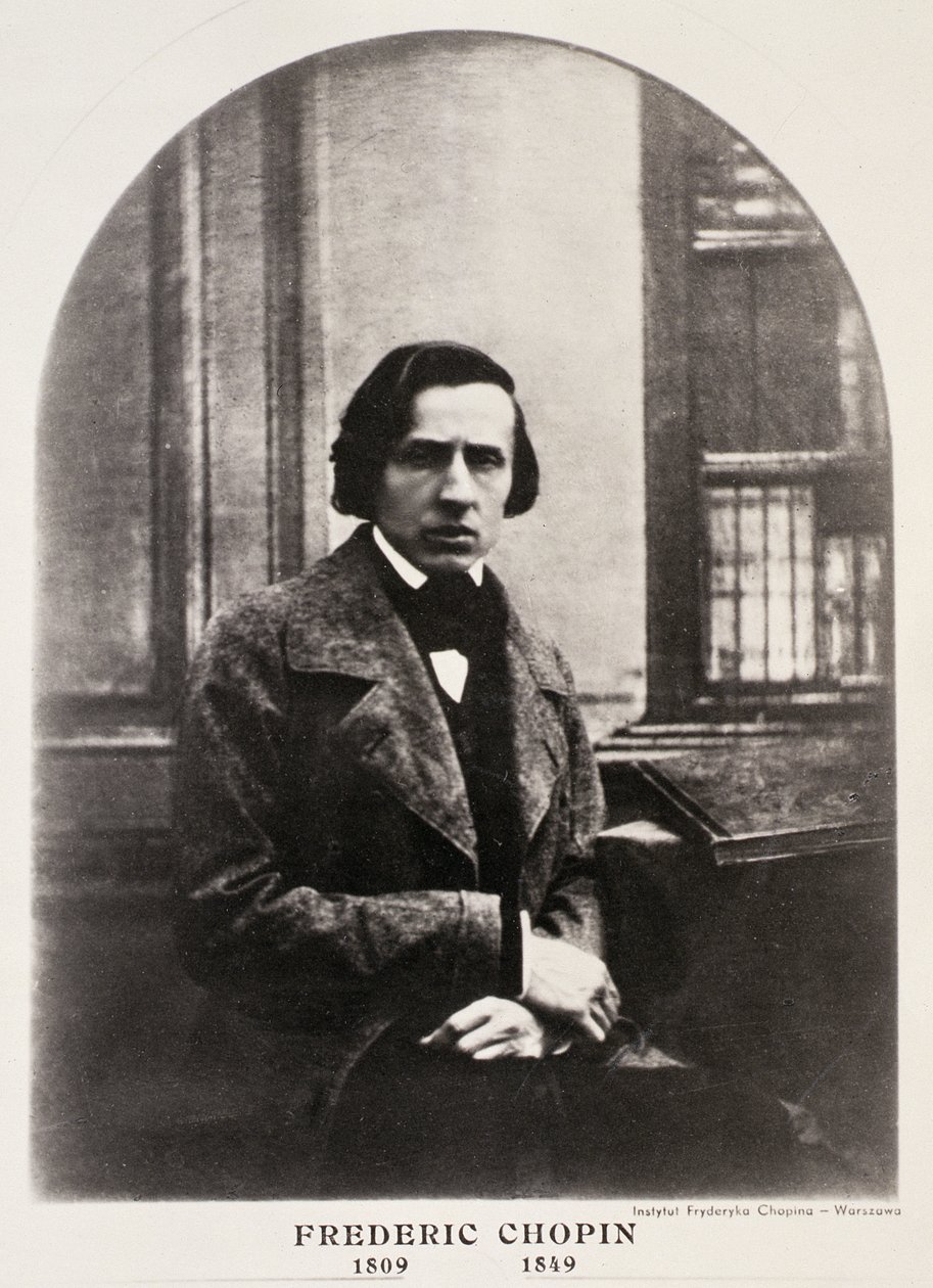 Frederic Chopin (1810-49) Engraved from a Daguerrotype