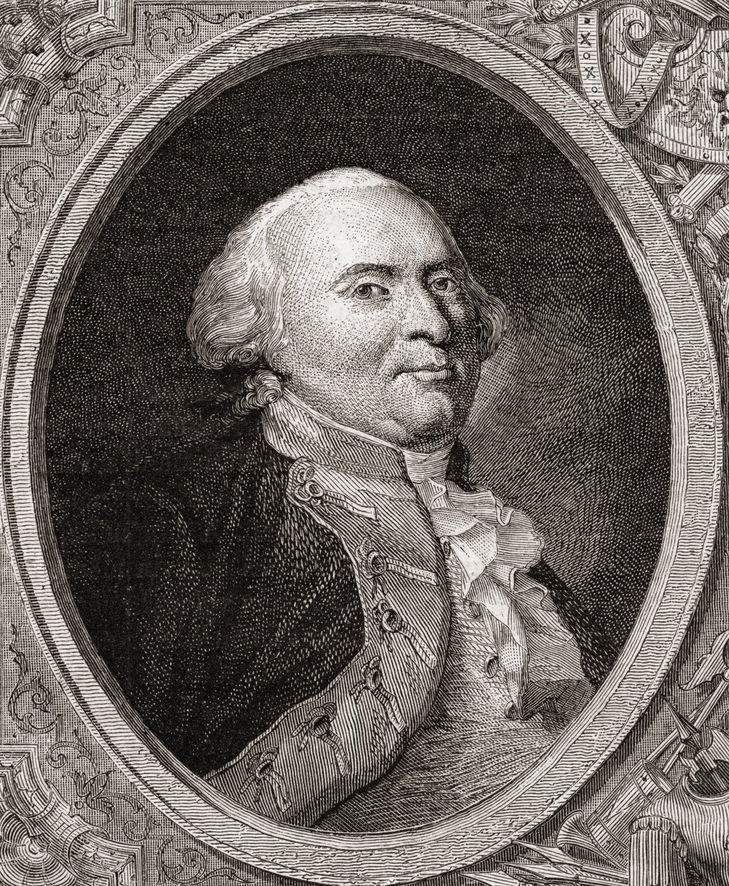 Friedrich Wilhelm II of Prussia, from 'Histoire de la Revolution ...