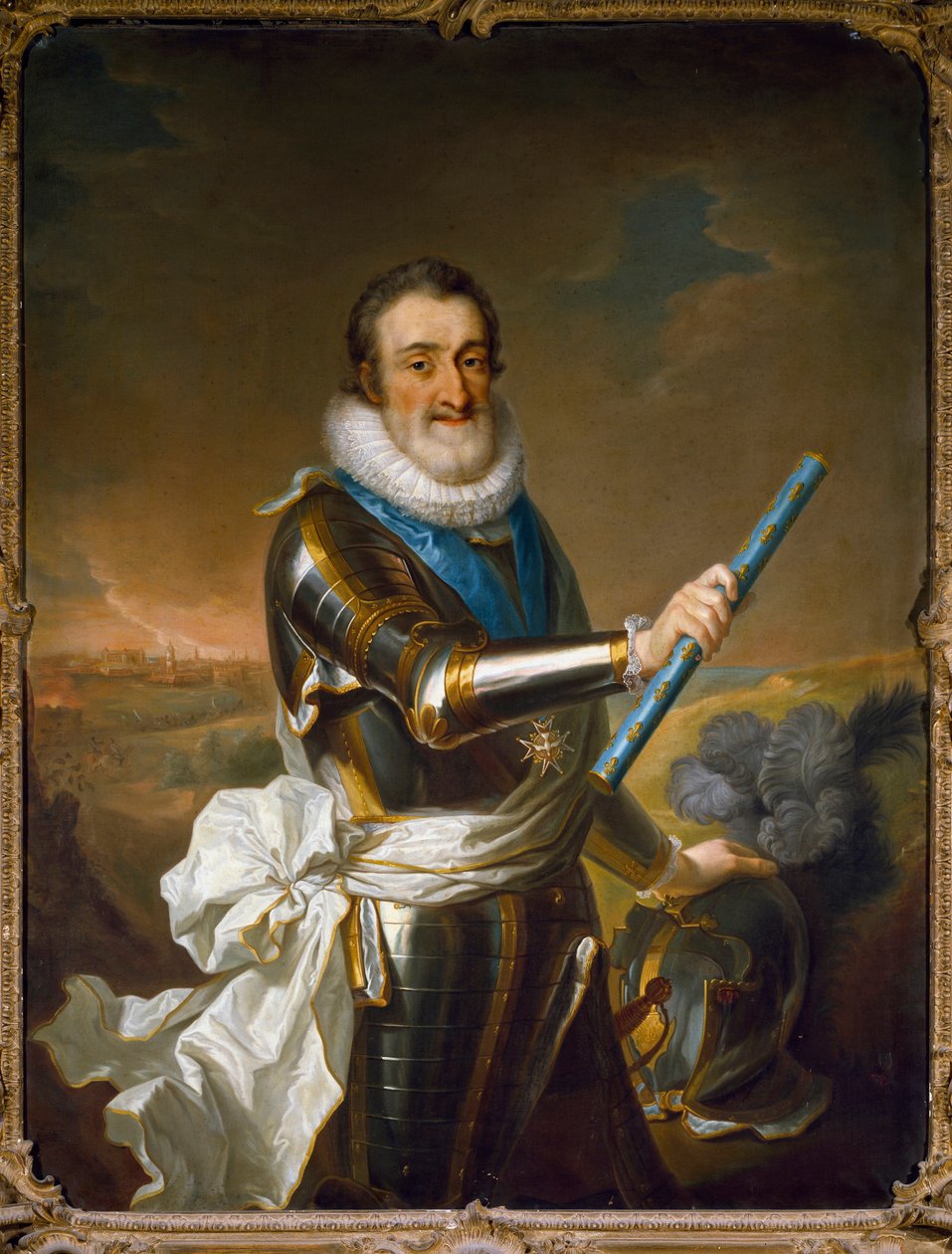 Portrait of Henry IV of France, in Armor by French School