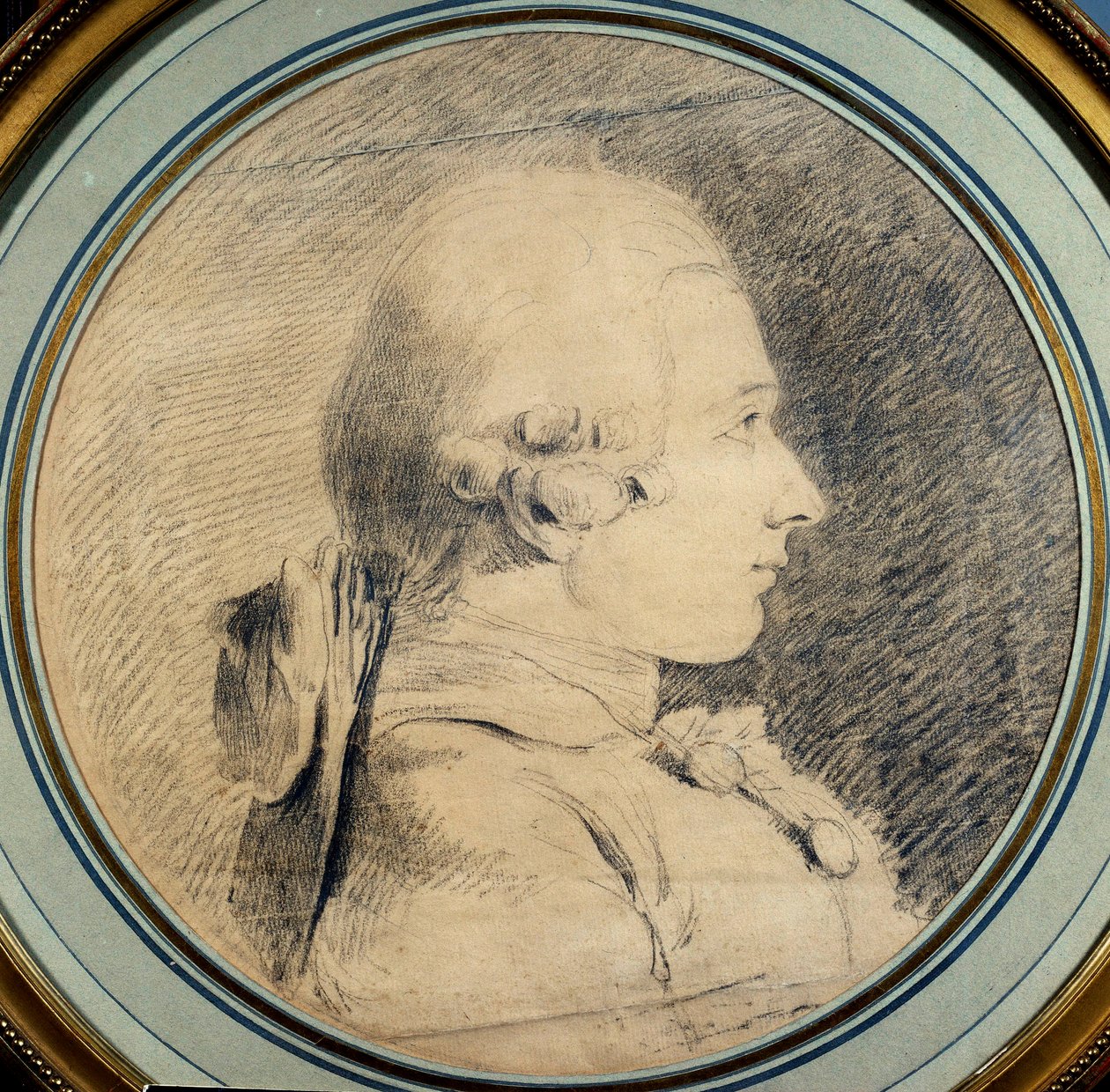 Portrait of the Marquis de Sade (1740-1814) by French School
