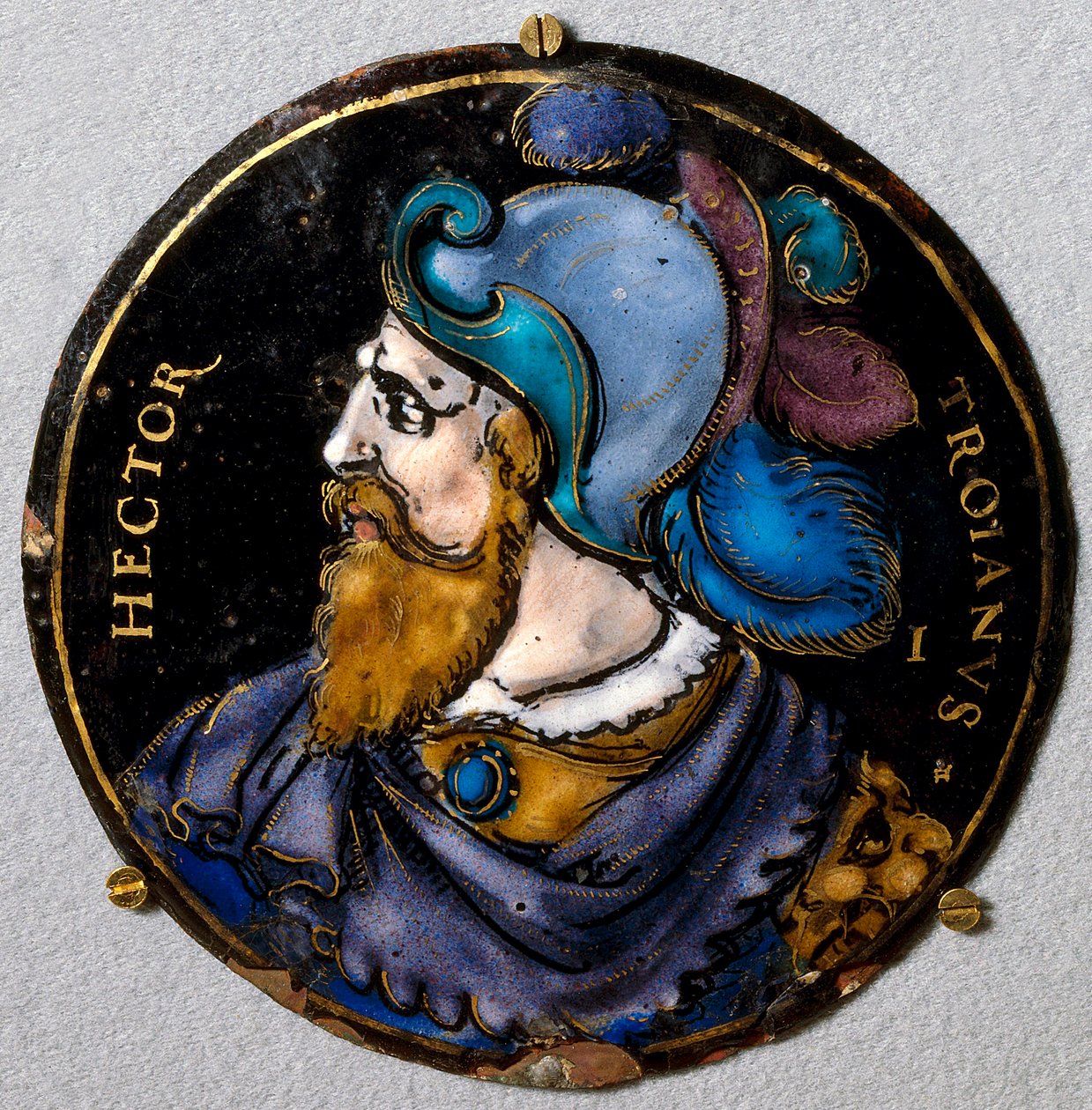 Representation of Hector, Trojan Hero by French School