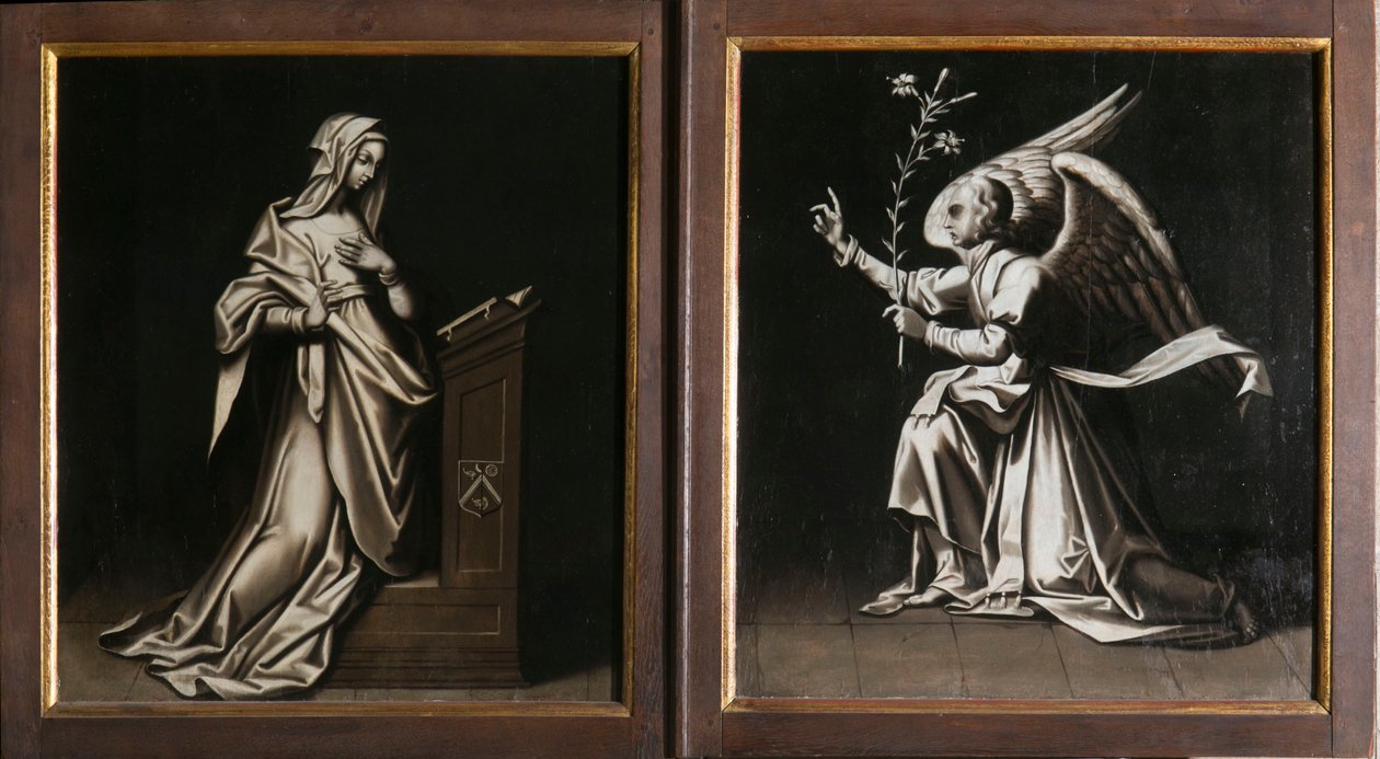 The Annunciation (Triptych of Aubery) by French School