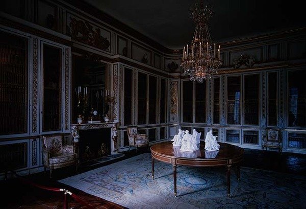 The Library of Louis XVI (photo) by French School