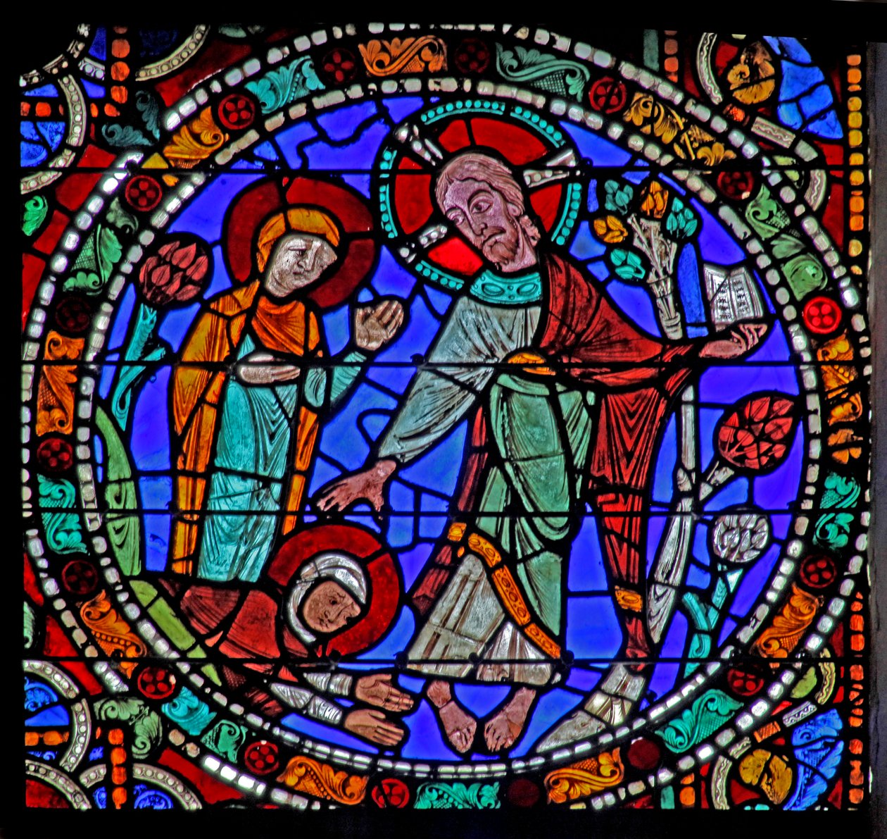 The Passion Window: Resurrection, Appearance to Magdalene