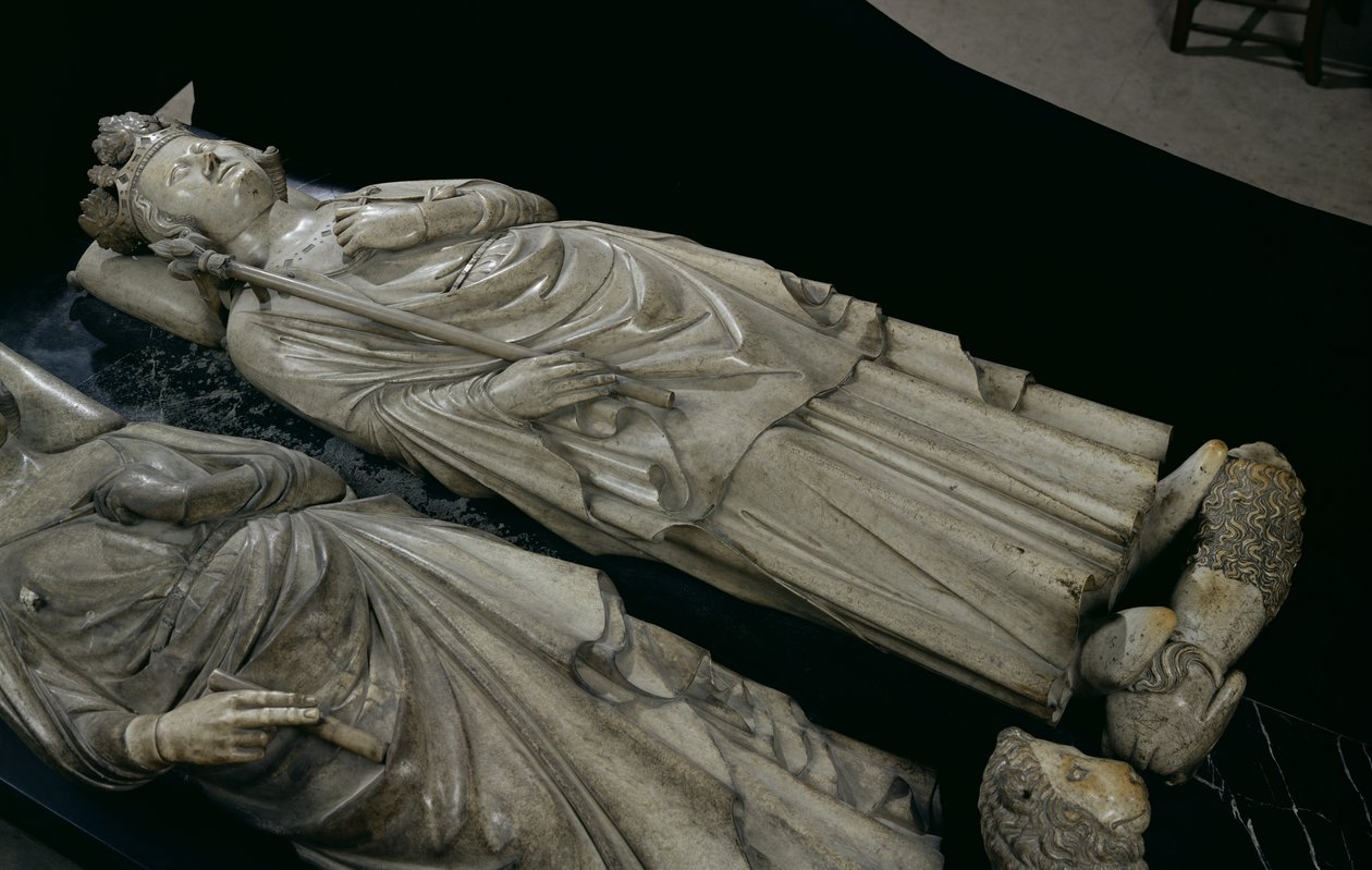 Tomb of Philippe IV Le Bel by French School: Fine art print
