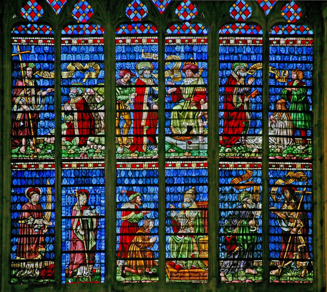 Window depicting the St Peter and St Paul Window