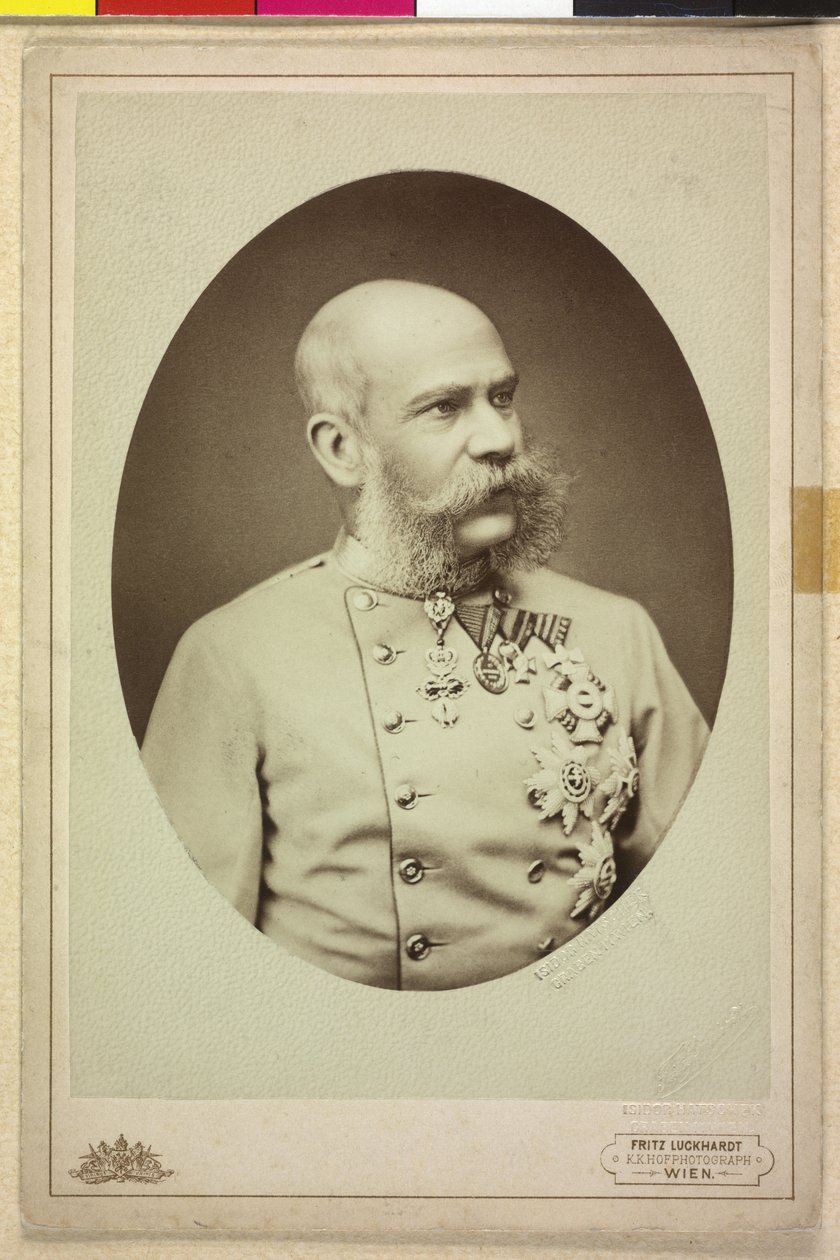 Franz Joseph I by Fritz Luckhardt: Premium art reproduction