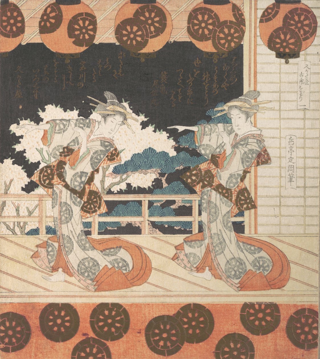 Furuichi Dance No. 1 of a Set of Four, 19th century
