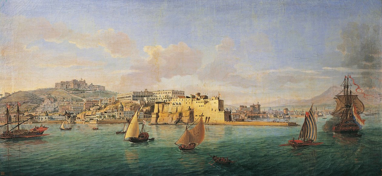 View of the Gulf of Naples by Gaspar van Wittel