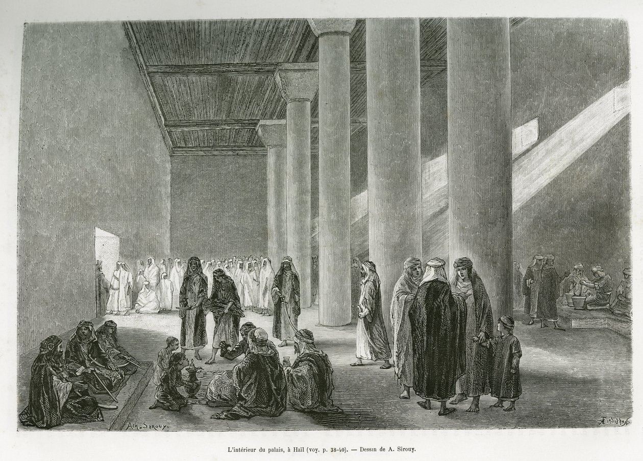 Inside the Palace of Emir Muhammad Ibn Abdullah Al Rashid in Hail ...