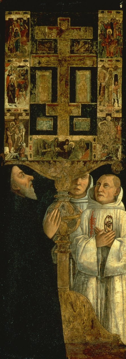 Cardinal Bessarion with the Bessarion Reliquary, c.1472-3