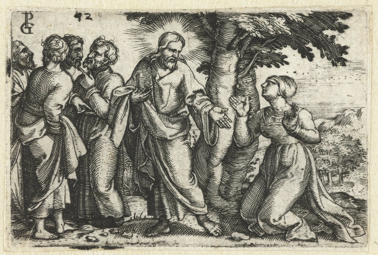 Christ Healing the Bleeding Woman (Life of Christ)