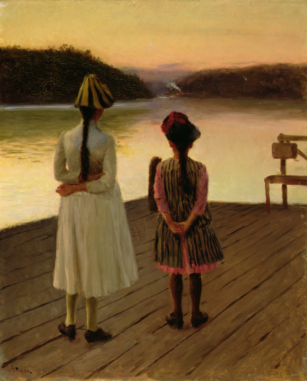 The Asch Sisters by Georg Vilhelm Pauli: Buy fine art prints
