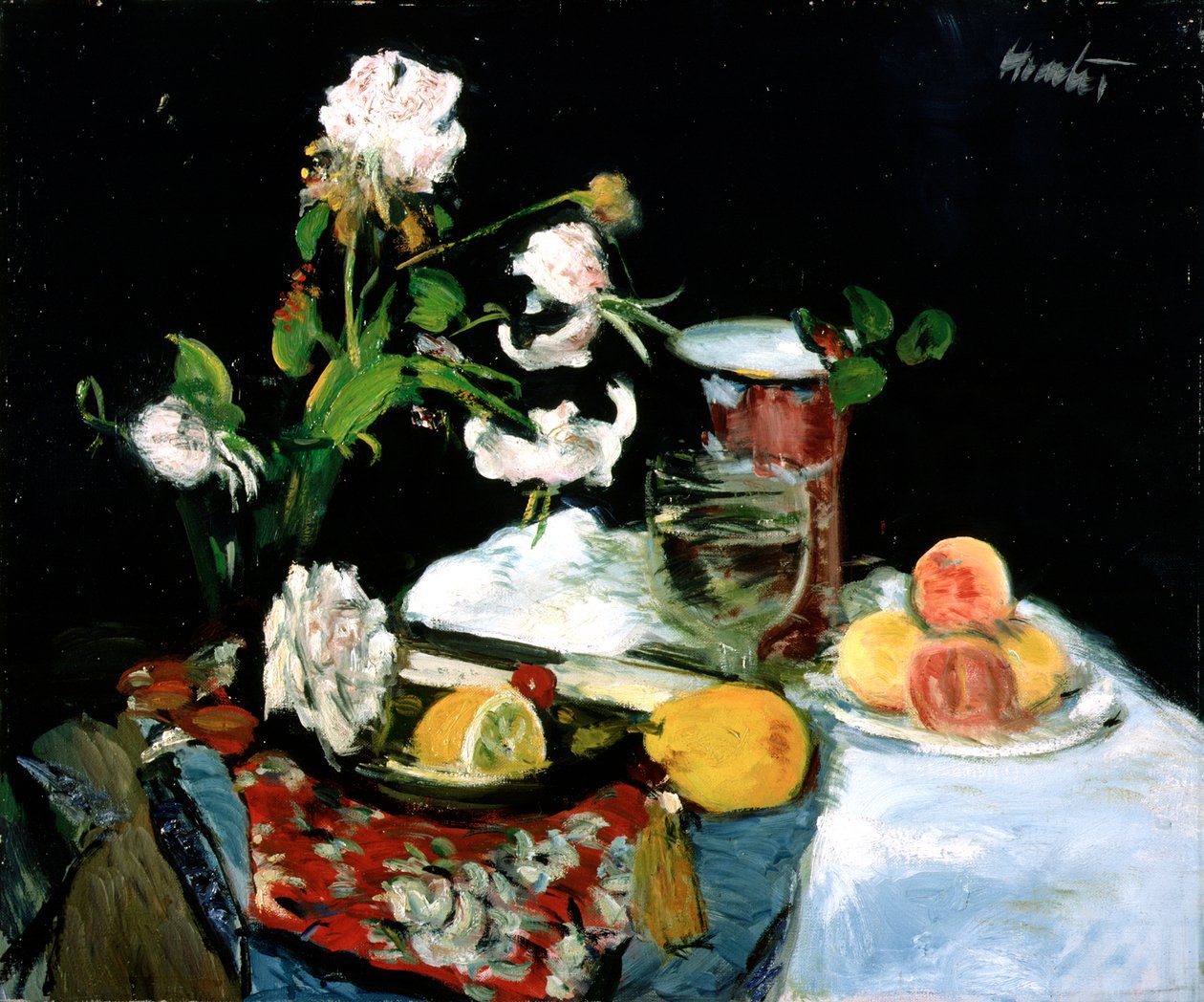 Still Life, c.1918 by George Leslie Hunter: Fine art print