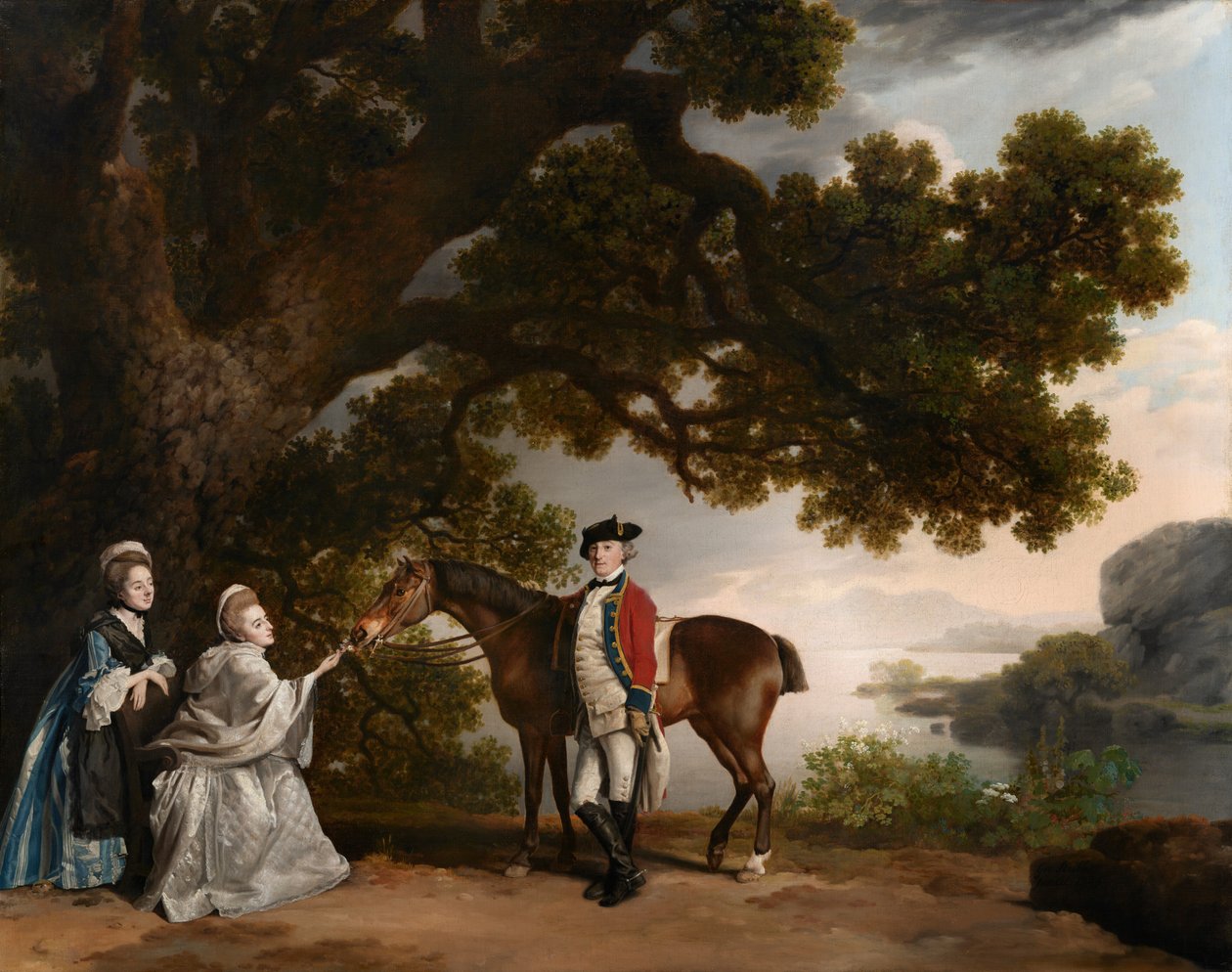 Captain Samuel Sharpe Pocklington with His Wife, Pleasance, and ...