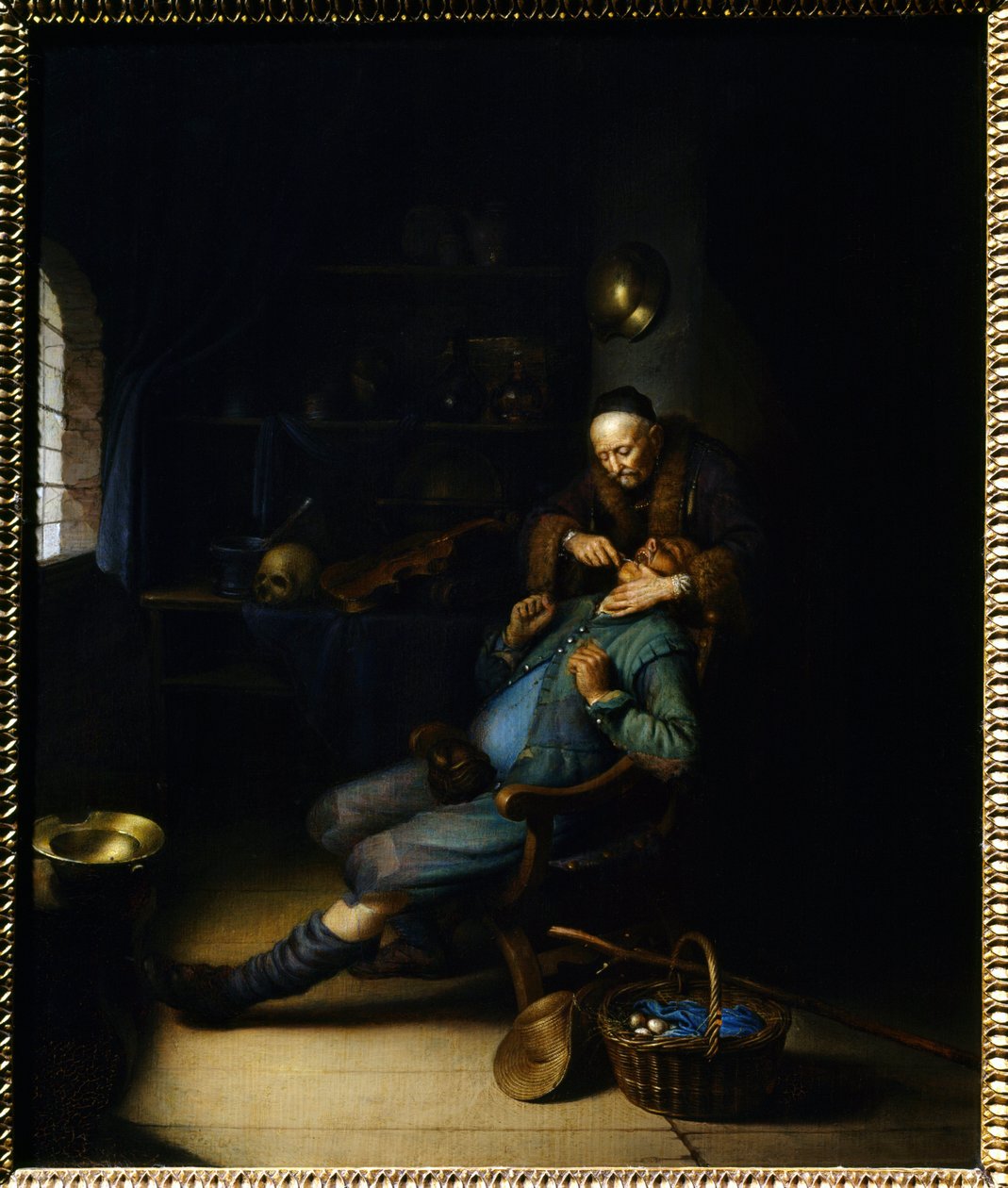 The Tooth Puller by Gerrit Dou: Buy fine art print