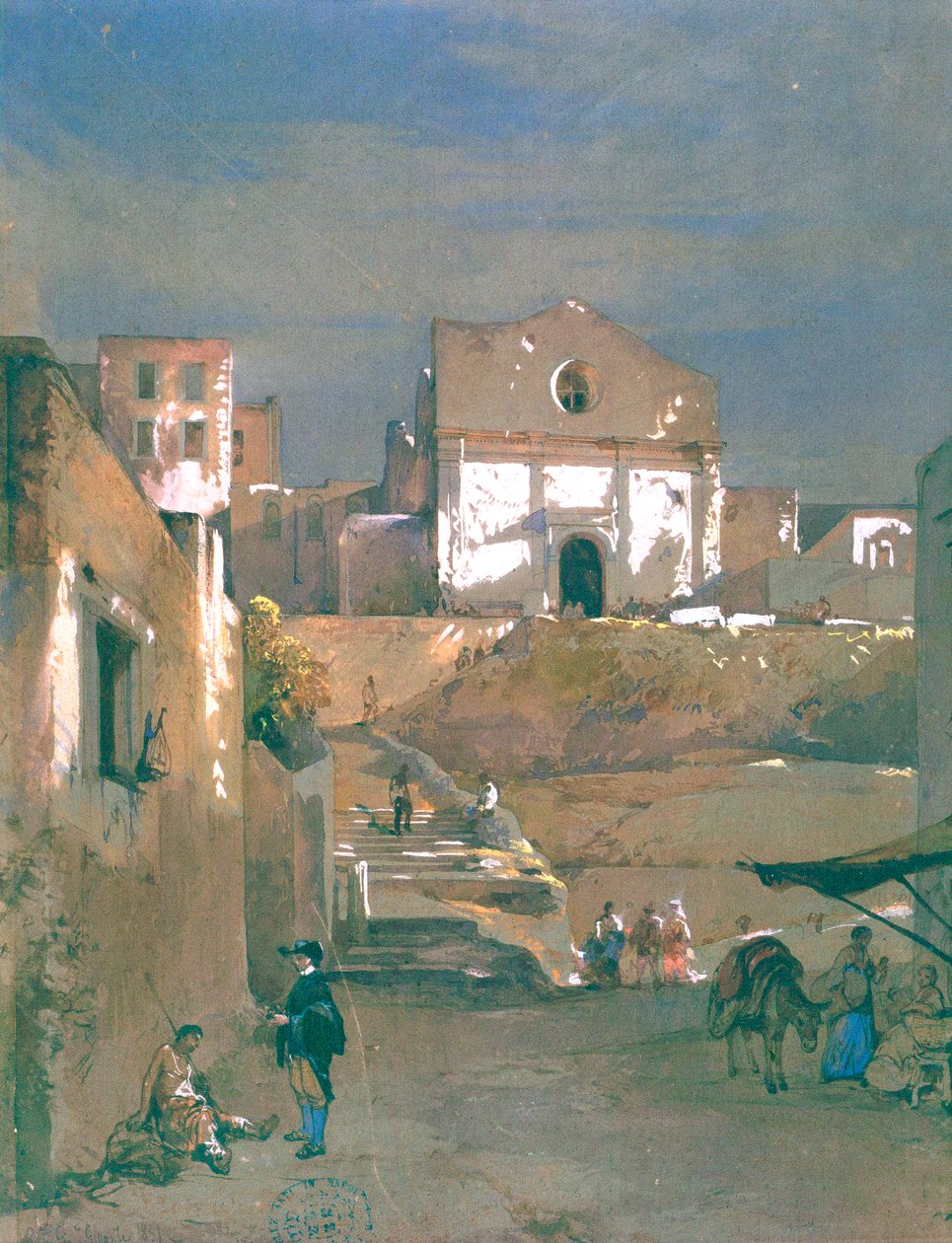 Amalfi by Giacinto Gigante: Highest-quality art reproduction